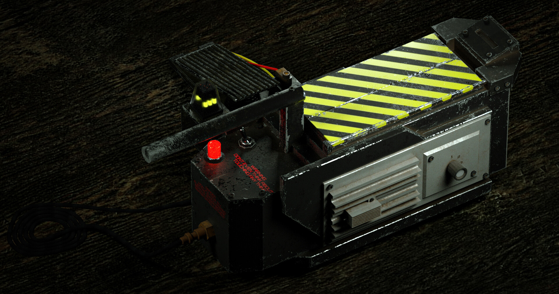 Ghostbusters Trap Drawings