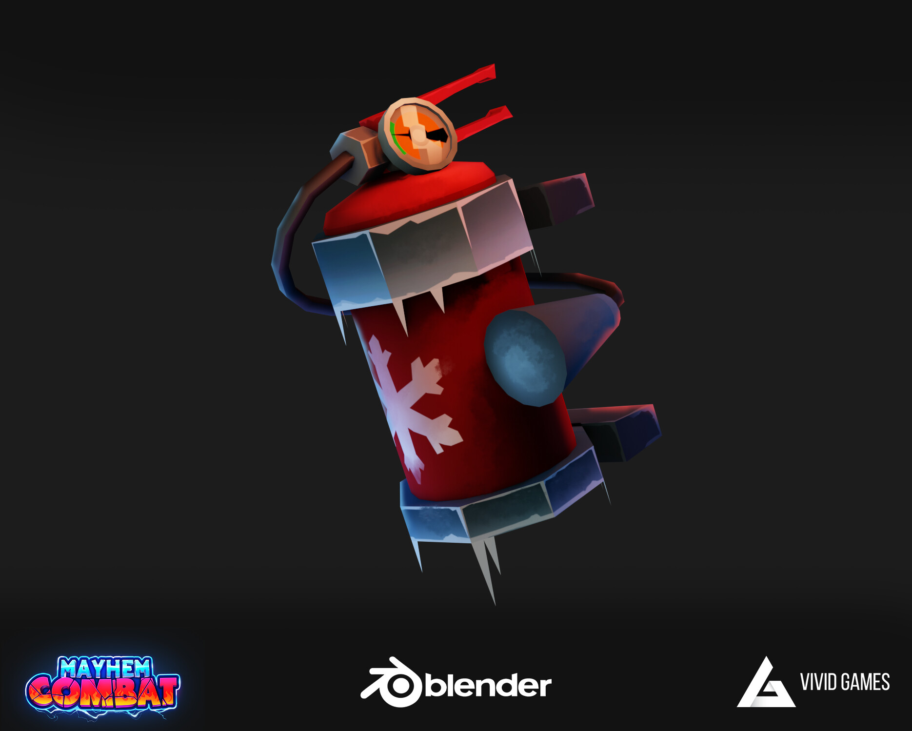 3D Prop Fire Extinguisher by Adam Grania — ProUser.Me