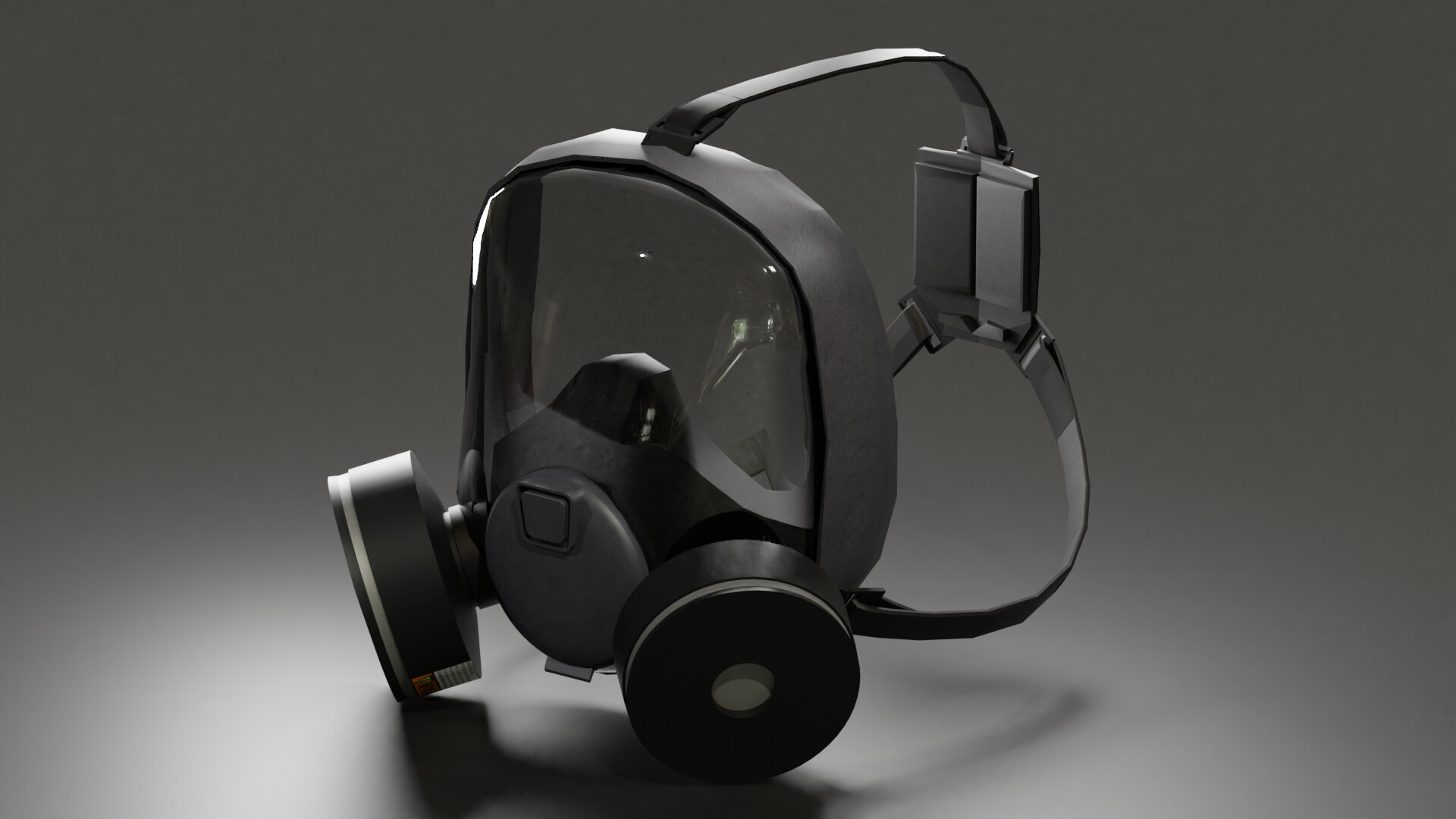 ArtStation - Multi Use Foundation Issued Gas Mask (Low Poly)