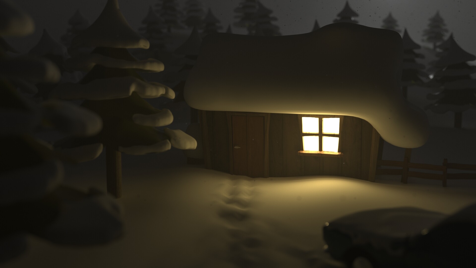 ArtStation - Cozy Cottage