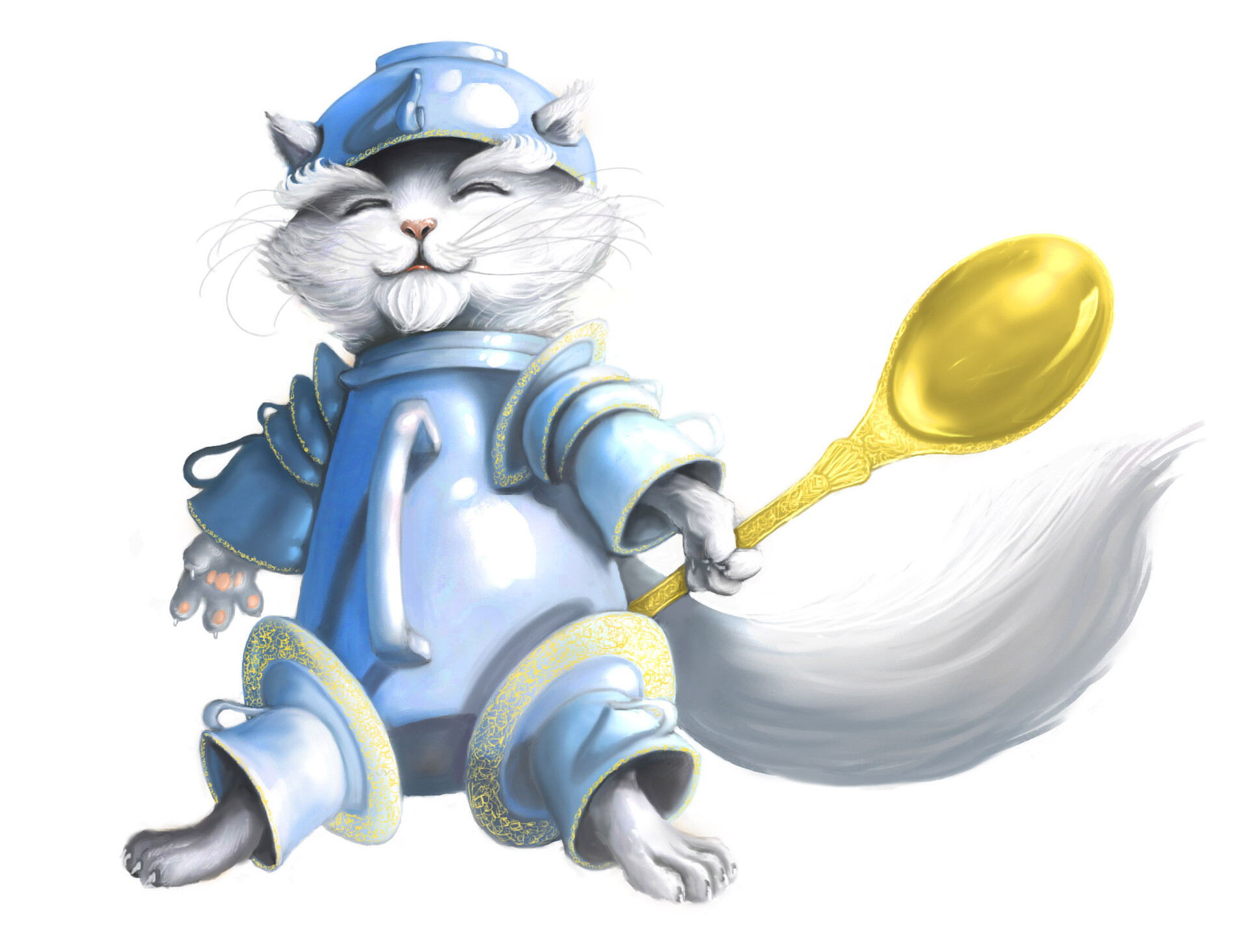 ArtStation - Knight of the Mighty Spoon