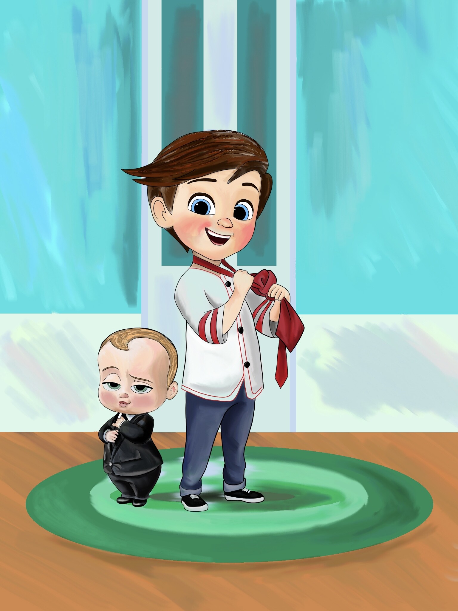 ArtStation - boss sucker, cartoon