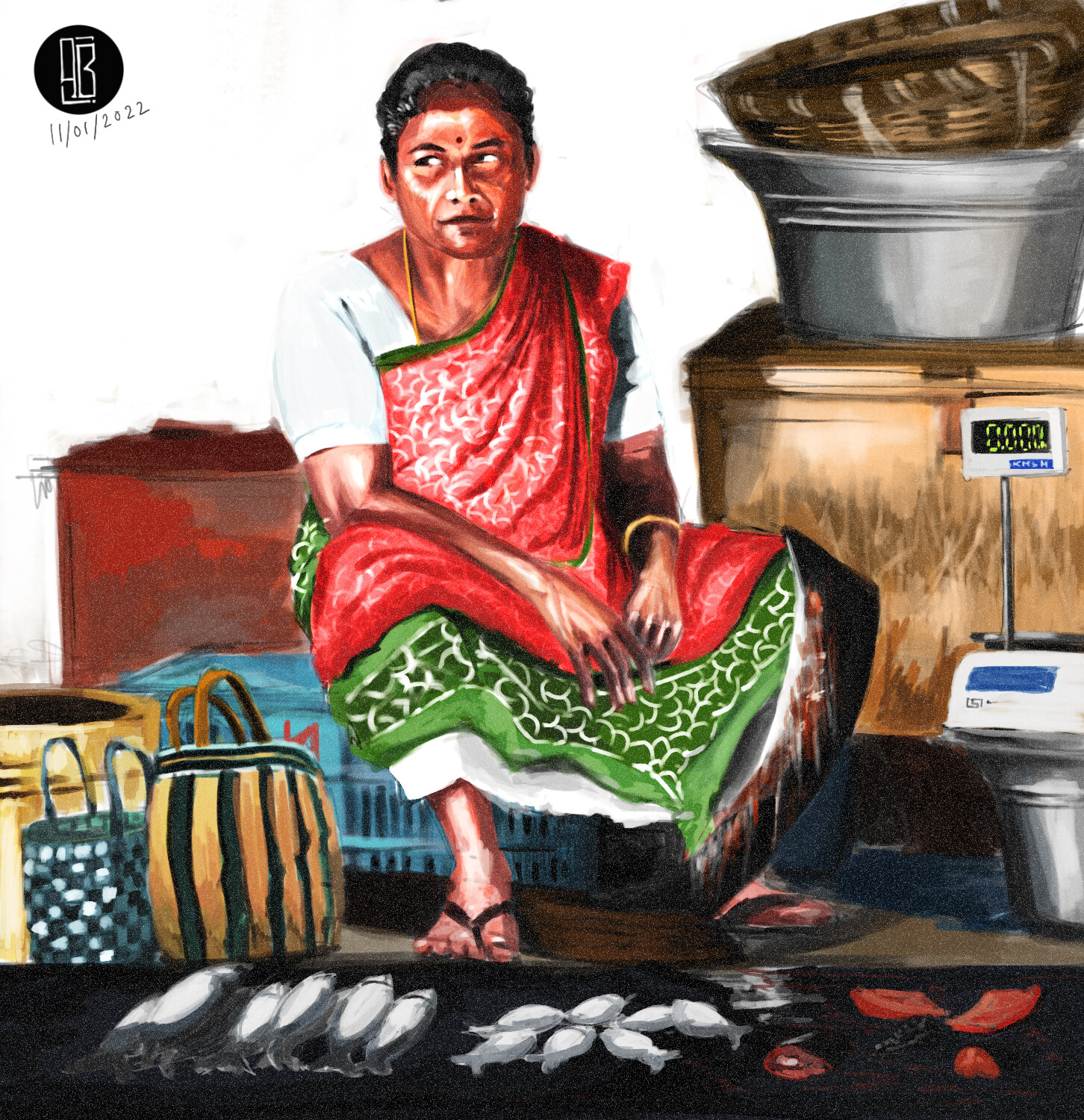 ArtStation - Fish Monger