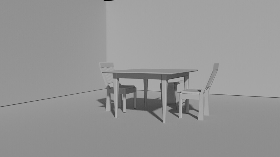 ArtStation - Table modeling