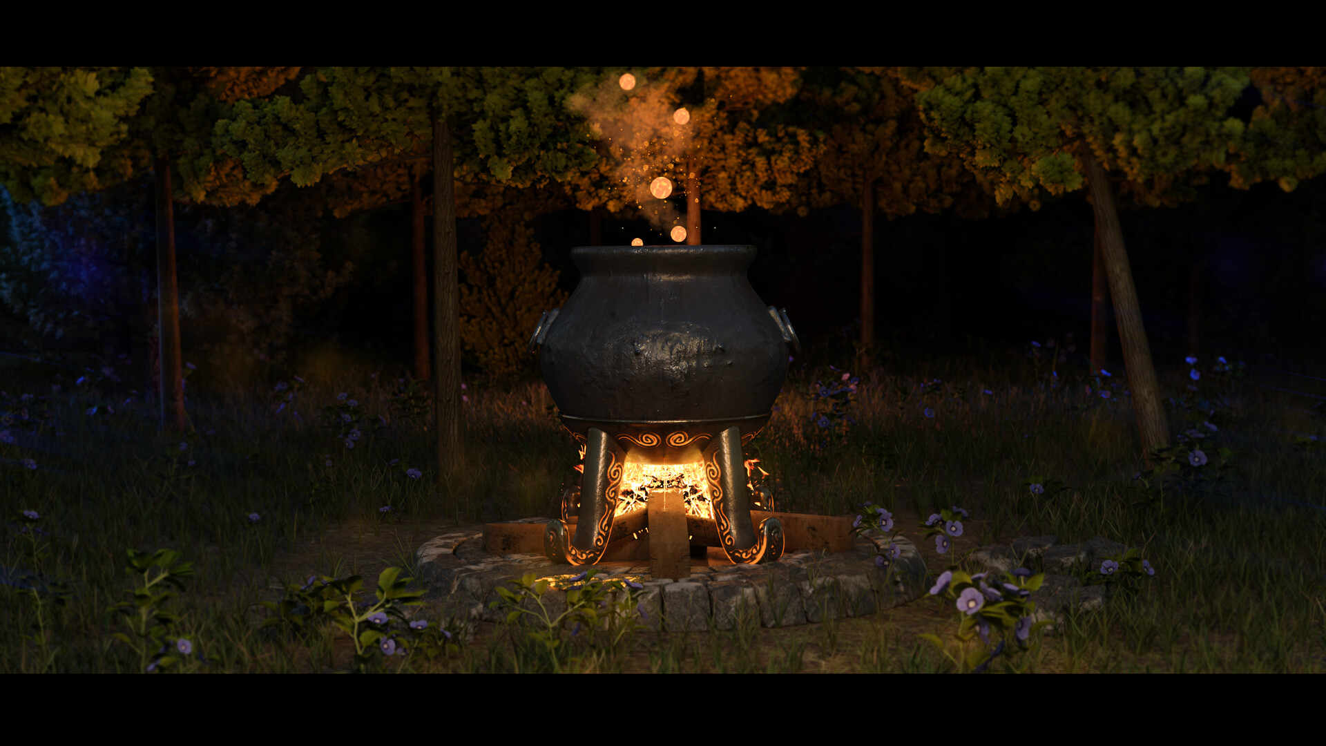 ArtStation - witch cauldron