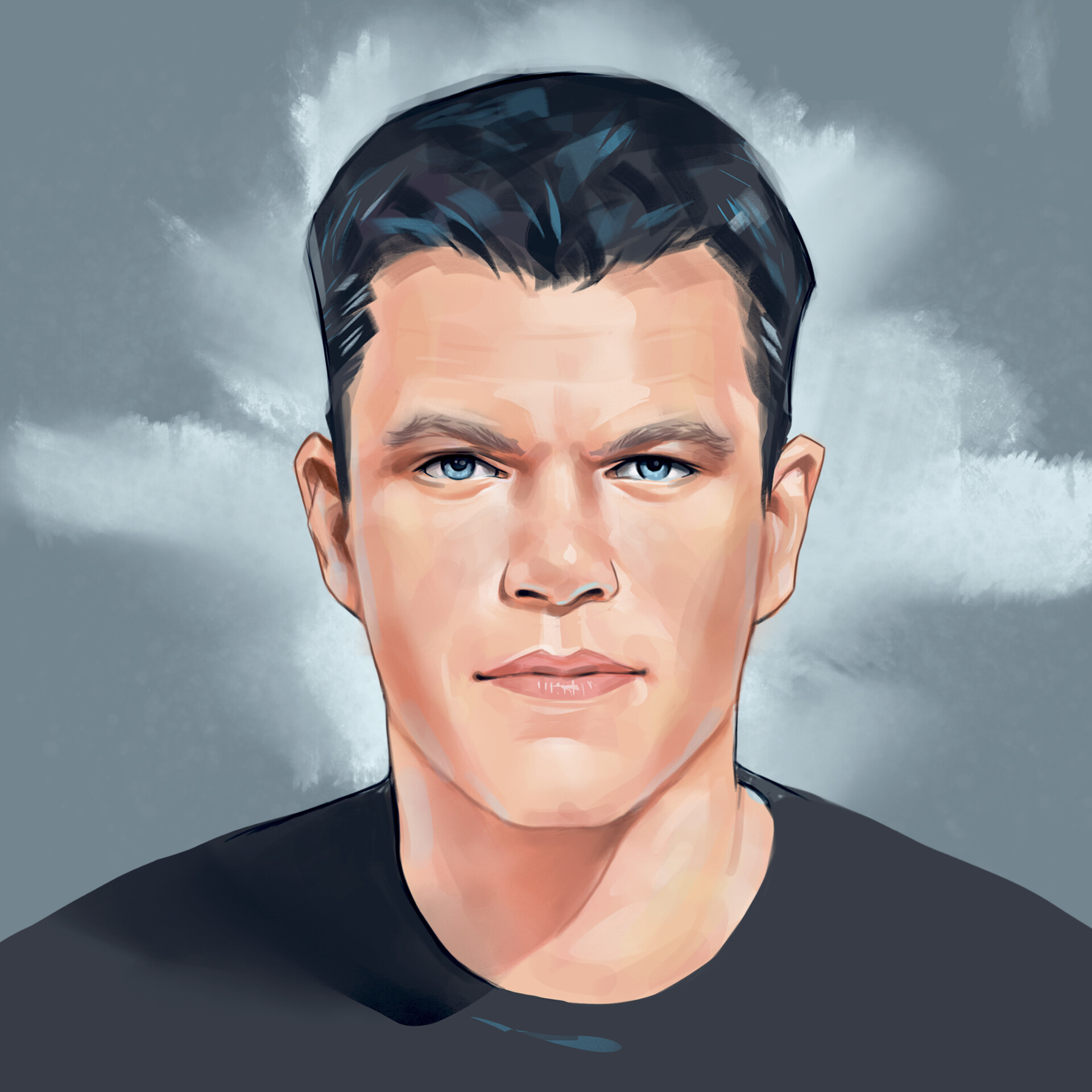 ArtStation - Matt Damon