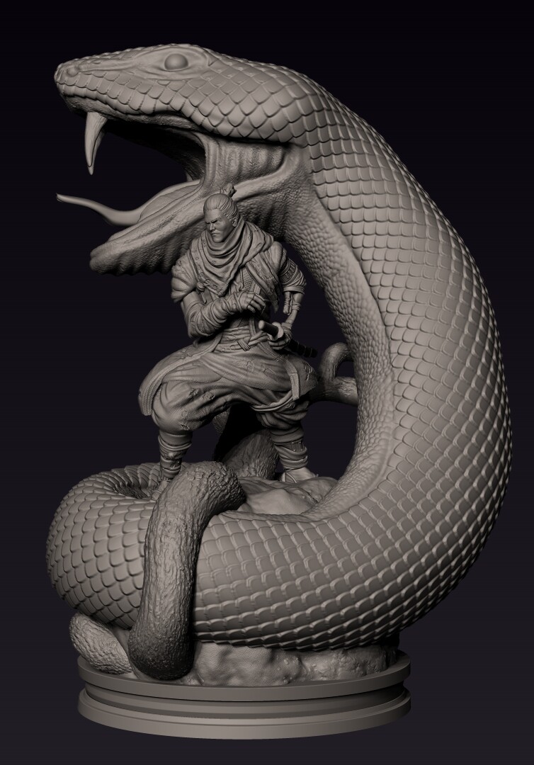 Fernando Poletto - Sekiro Giant Snake