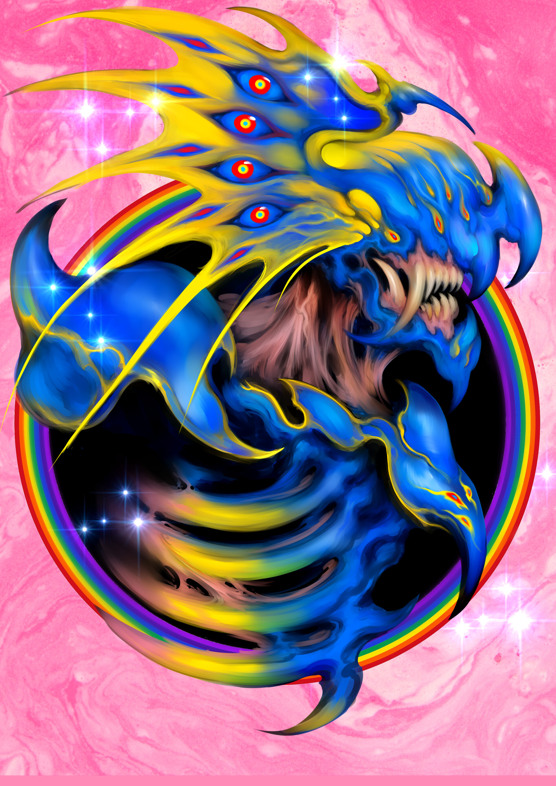 ArtStation - Machine Girl Flyer