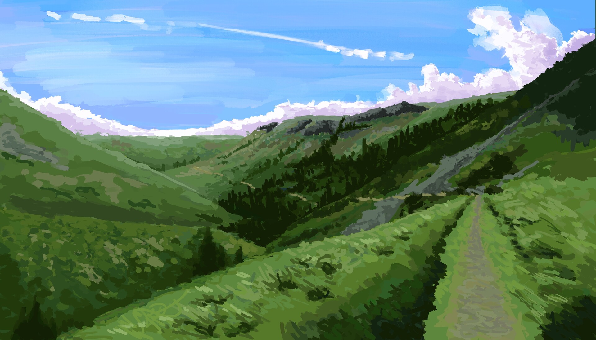 Joe Ireland - Valley trail
