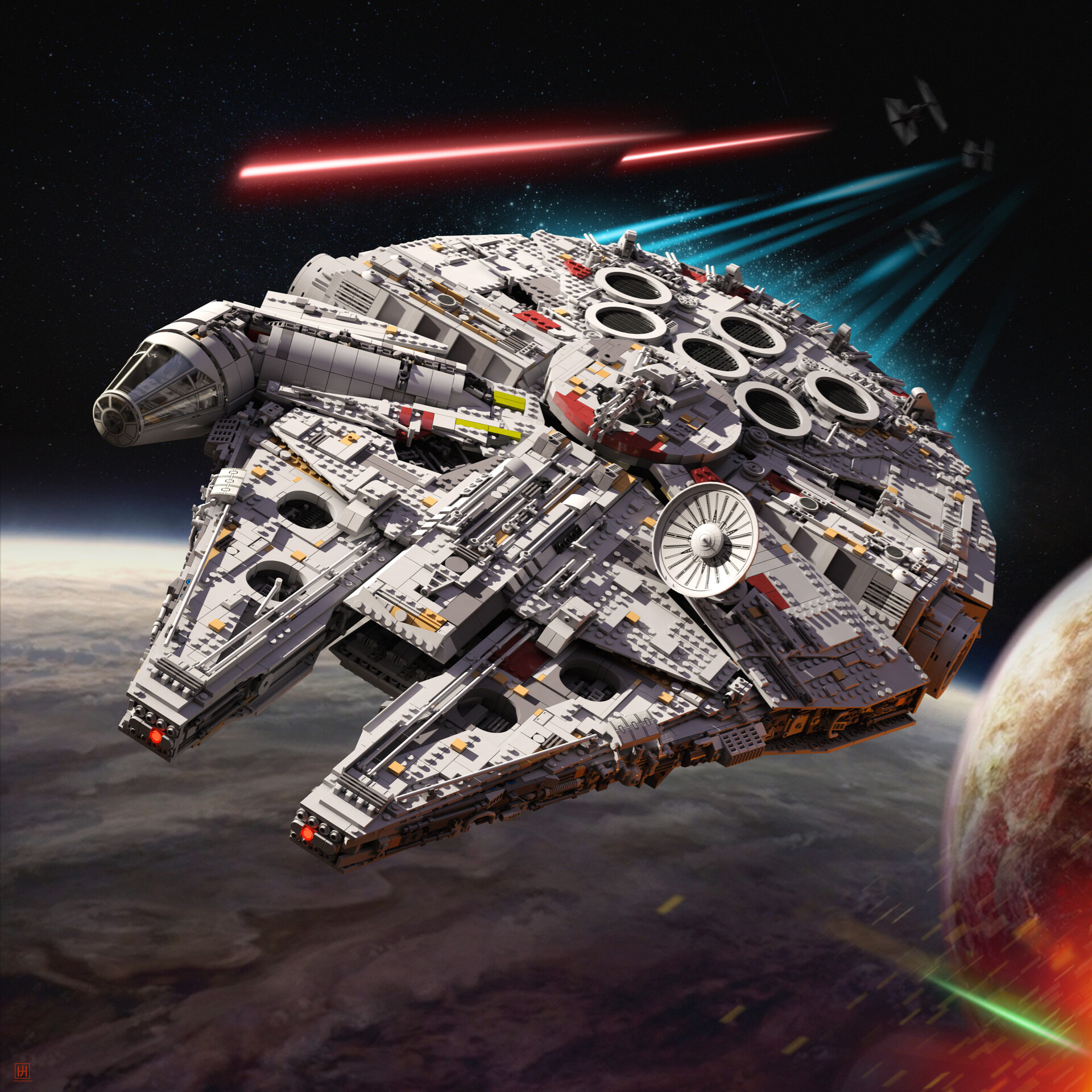 Juan Hernández - Millenium Falcon (LEGO)