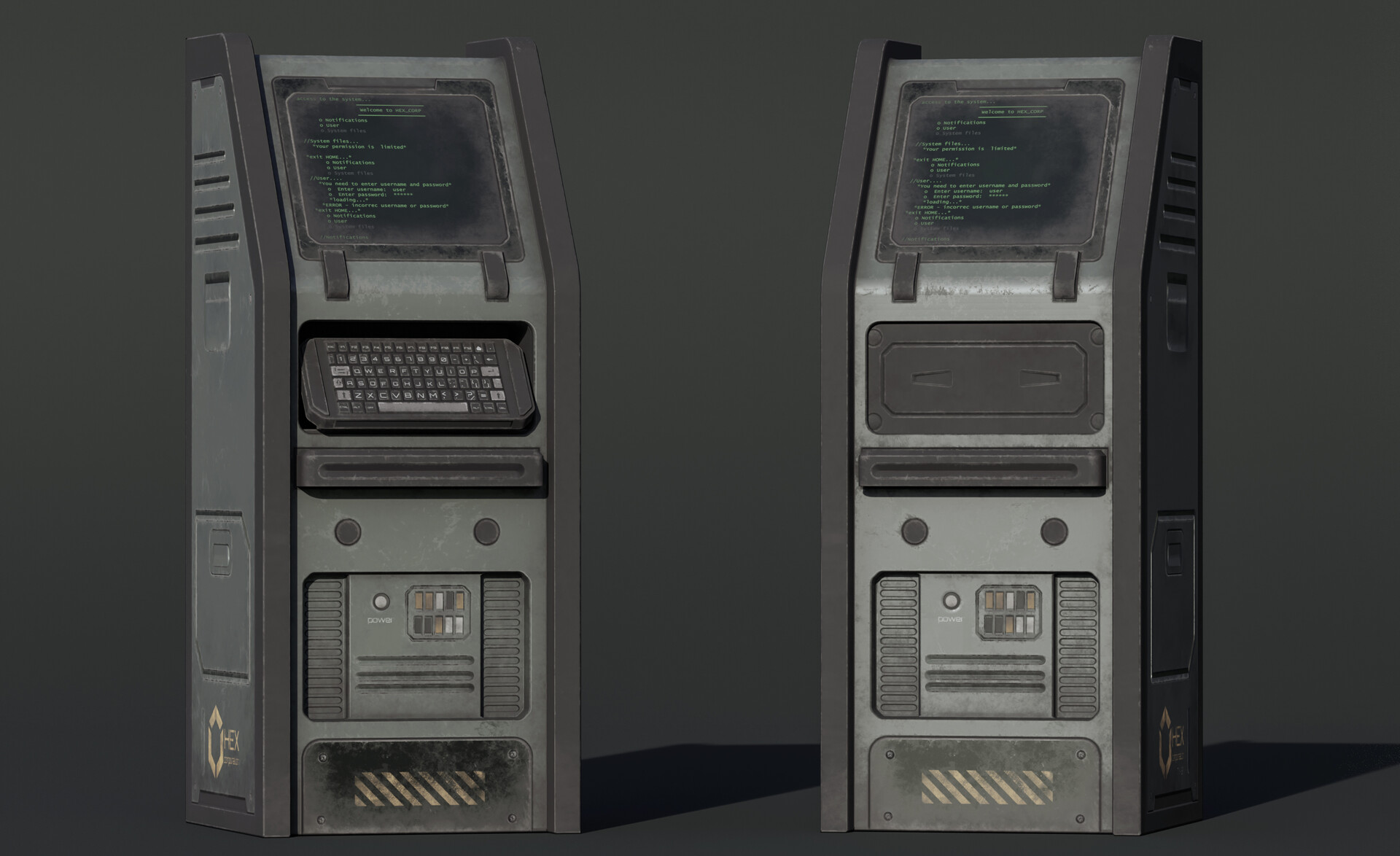 ArtStation - Sci-fi Terminal