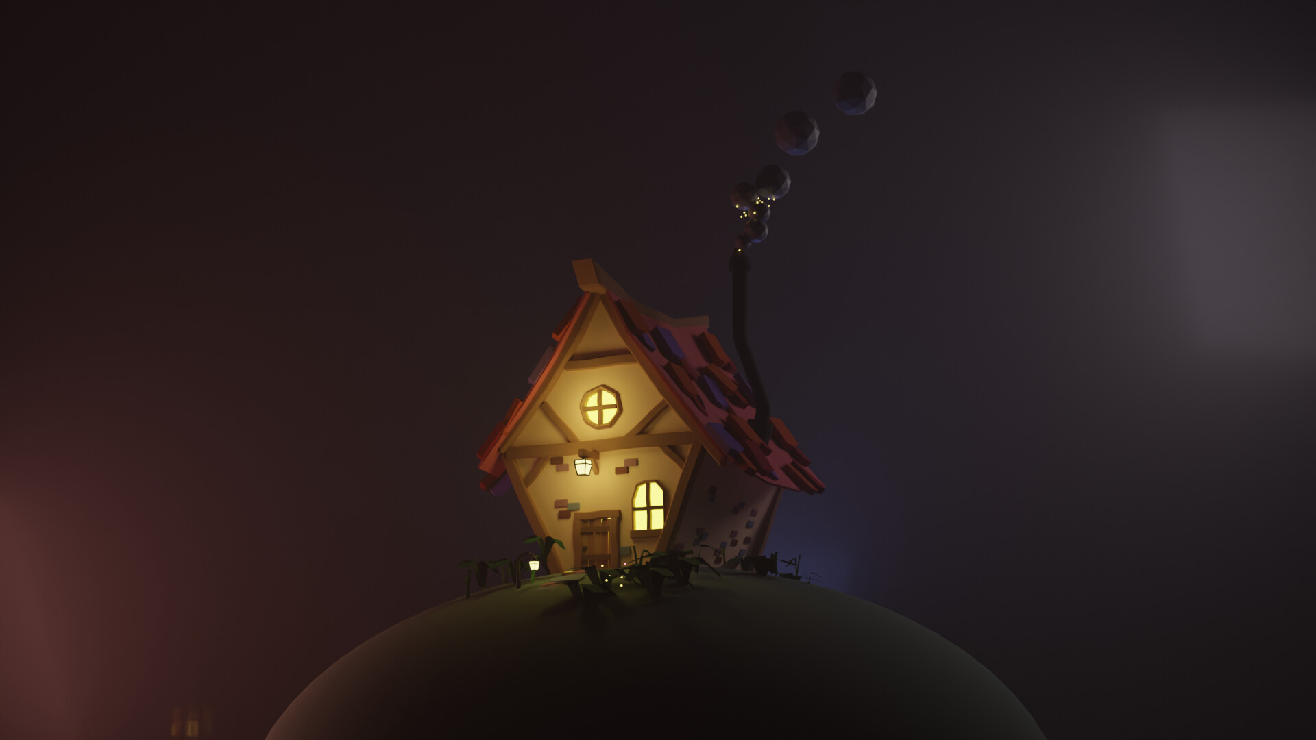 ArtStation - Midnight house