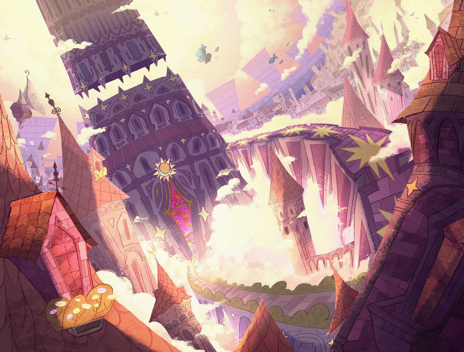 ArtStation - Oniric Castle: Exterior
