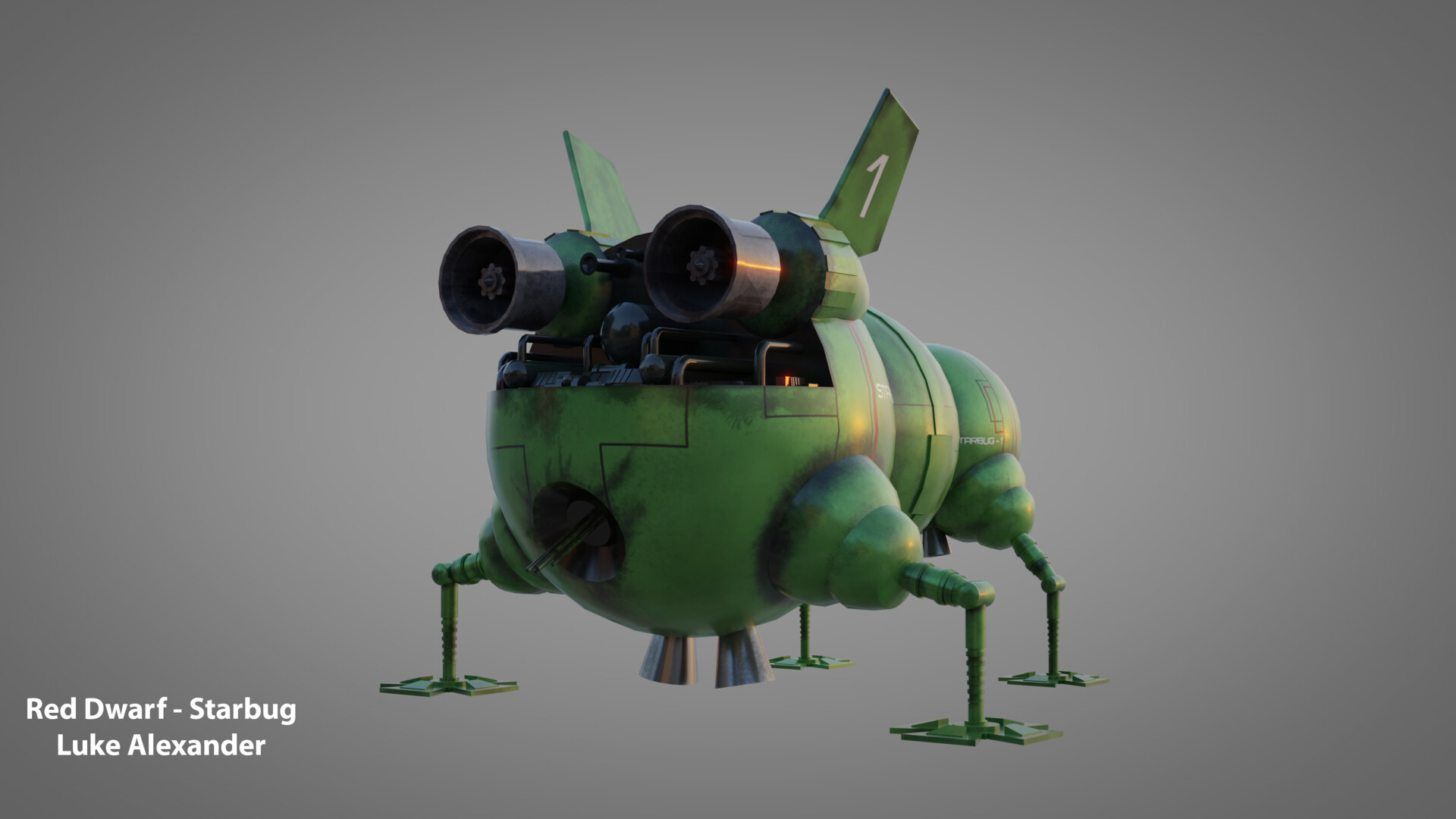 Luke Alexander - Starbug - Red Dwarf