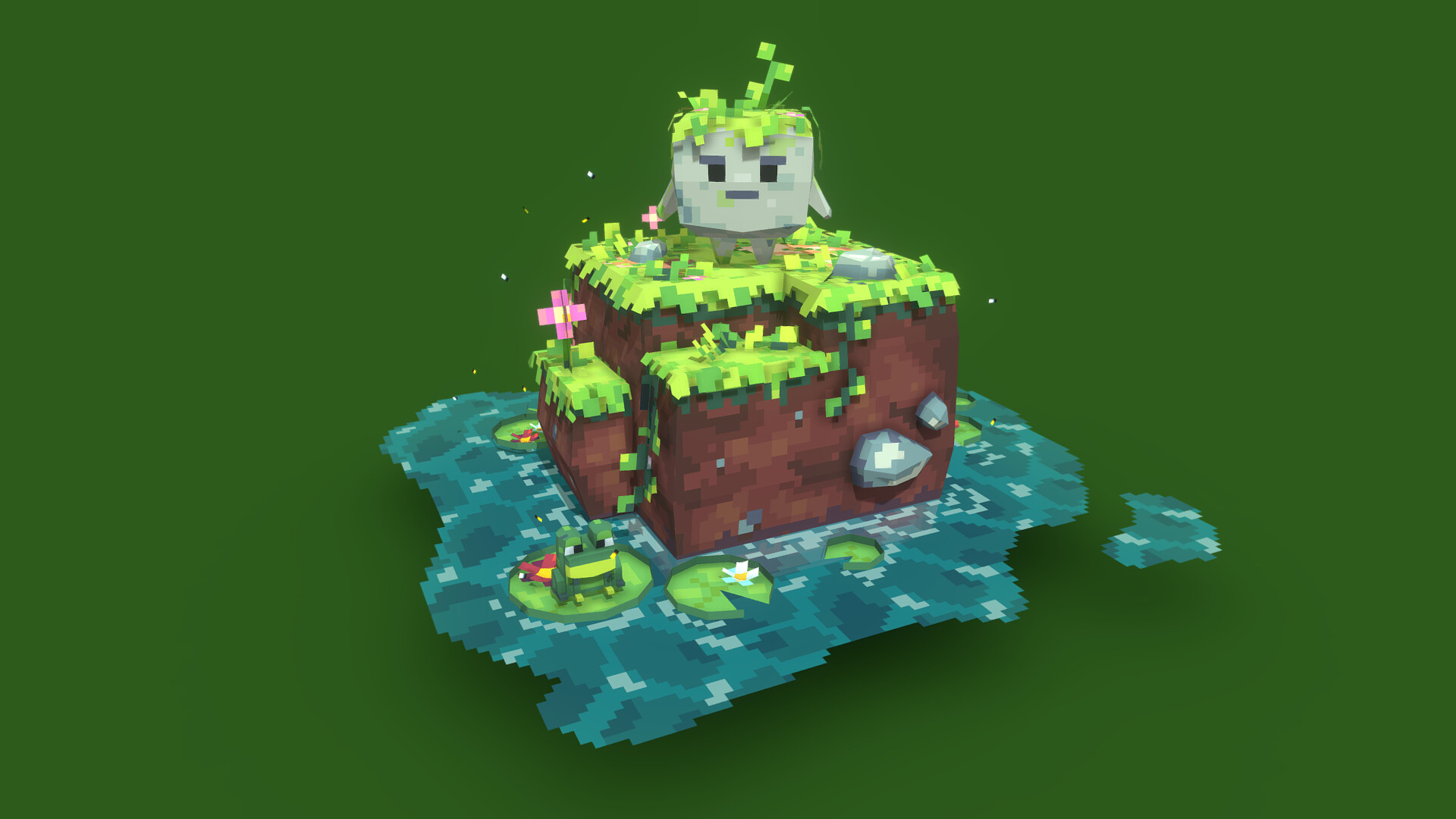 stone golem wallpaper