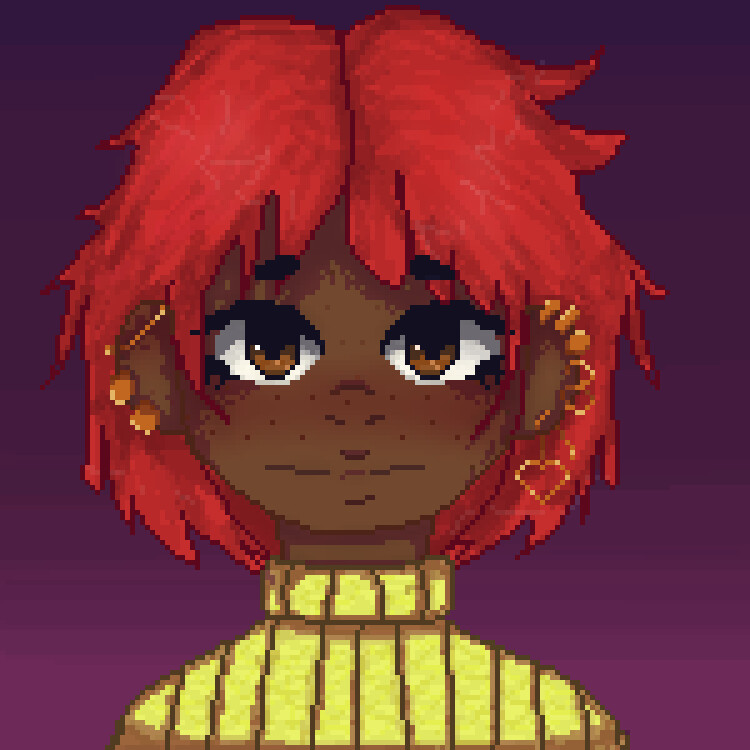 ArtStation - pixel girl