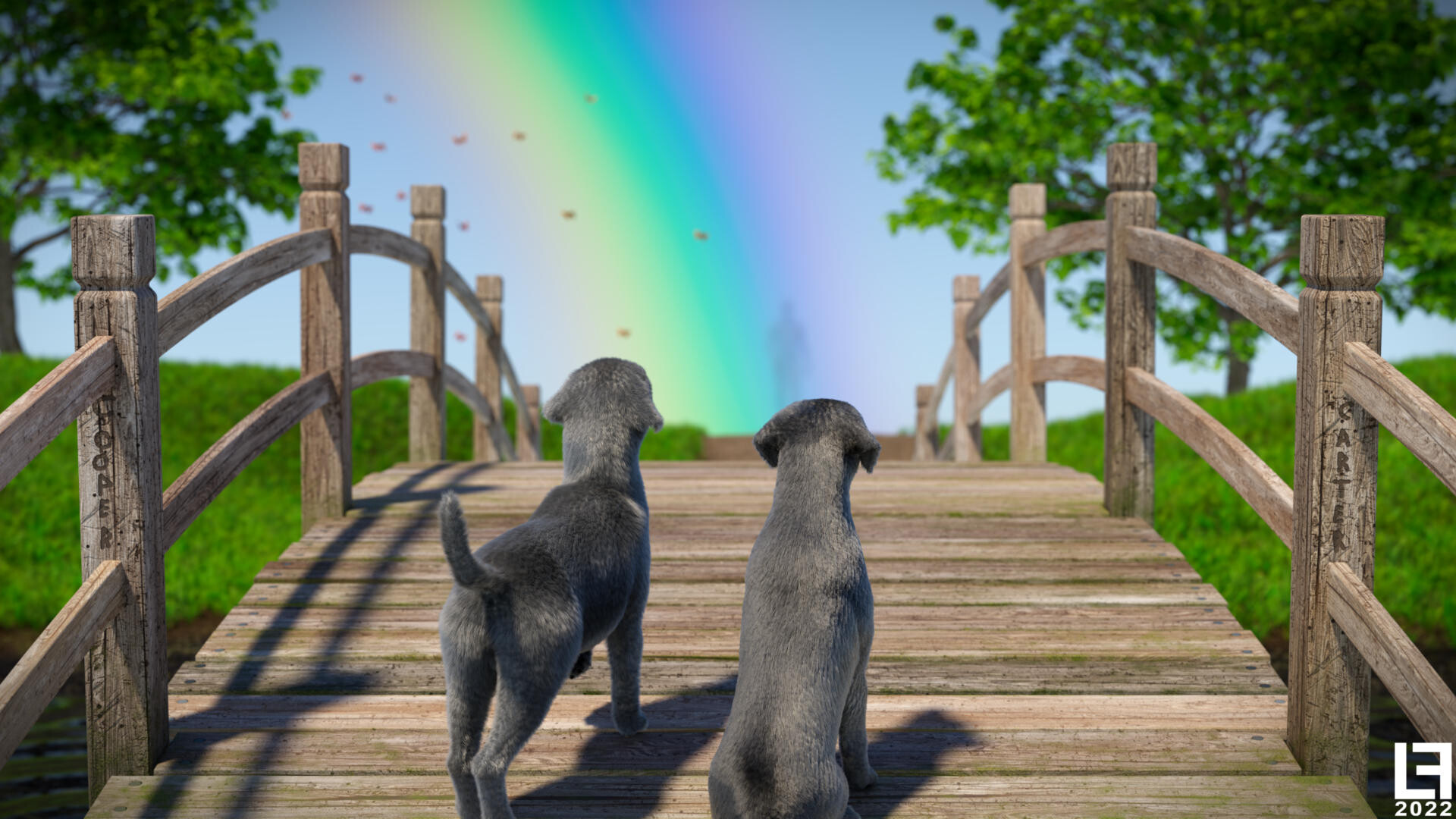 ArtStation - Rainbow Bridge