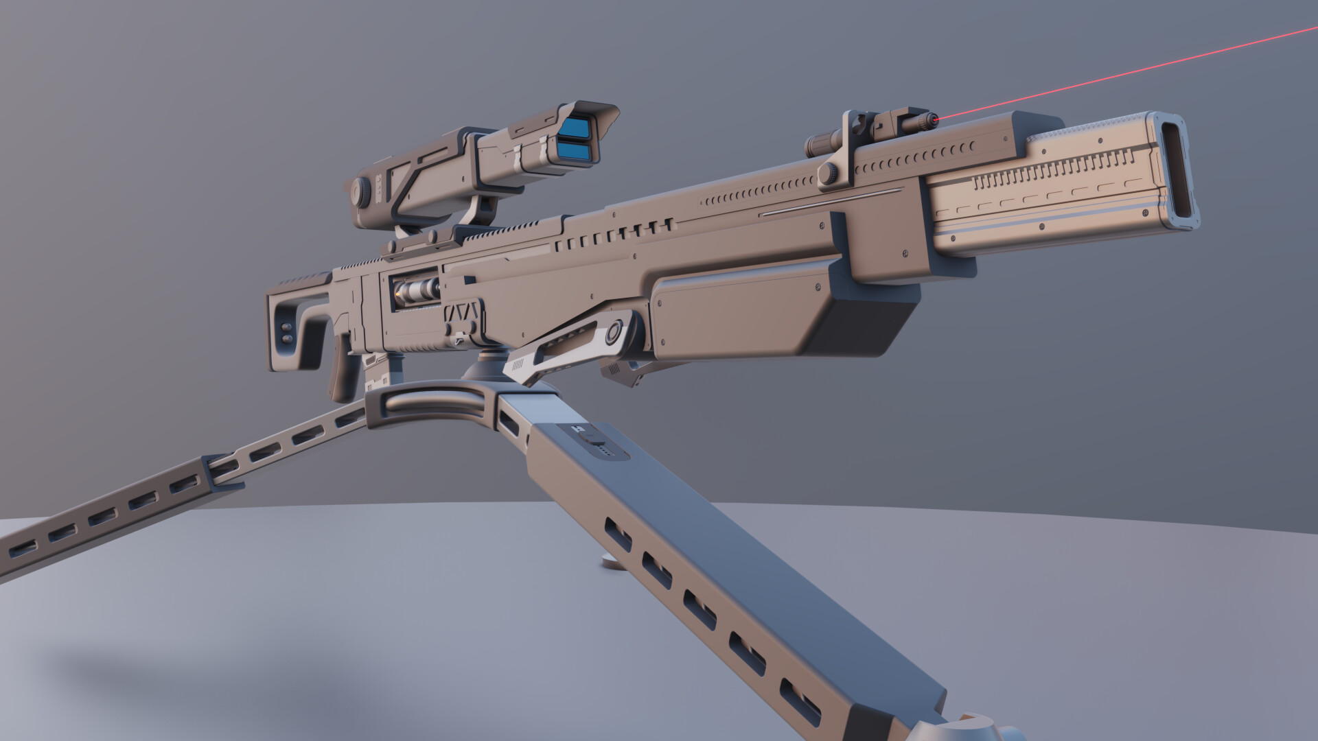 ArtStation - SCIFI Weapon