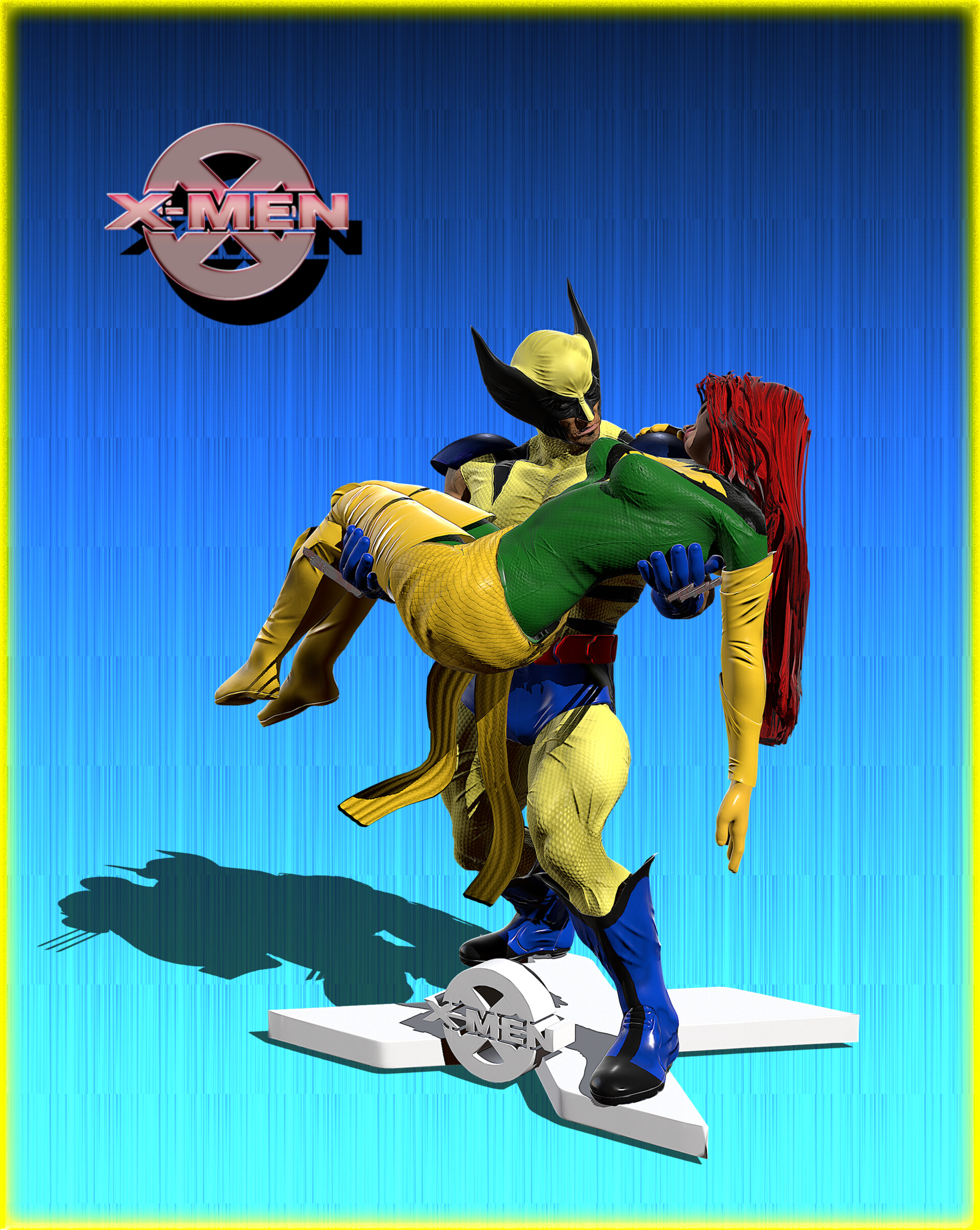 ArtStation - Wolverine "X-Men"