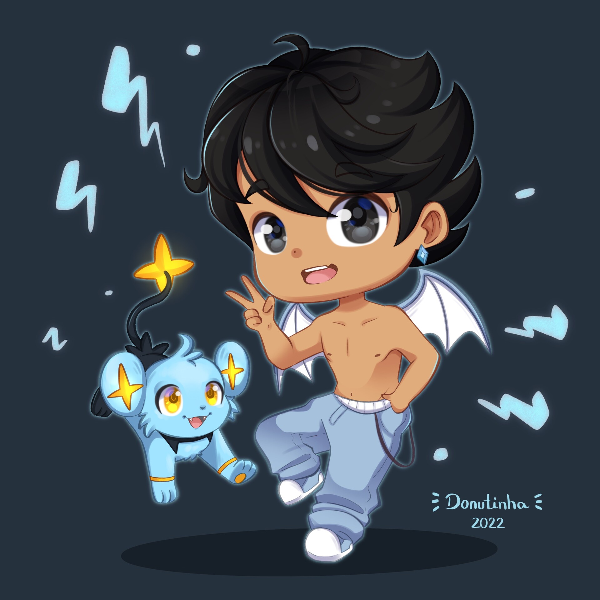 ArtStation - Commission Habbo Chibi