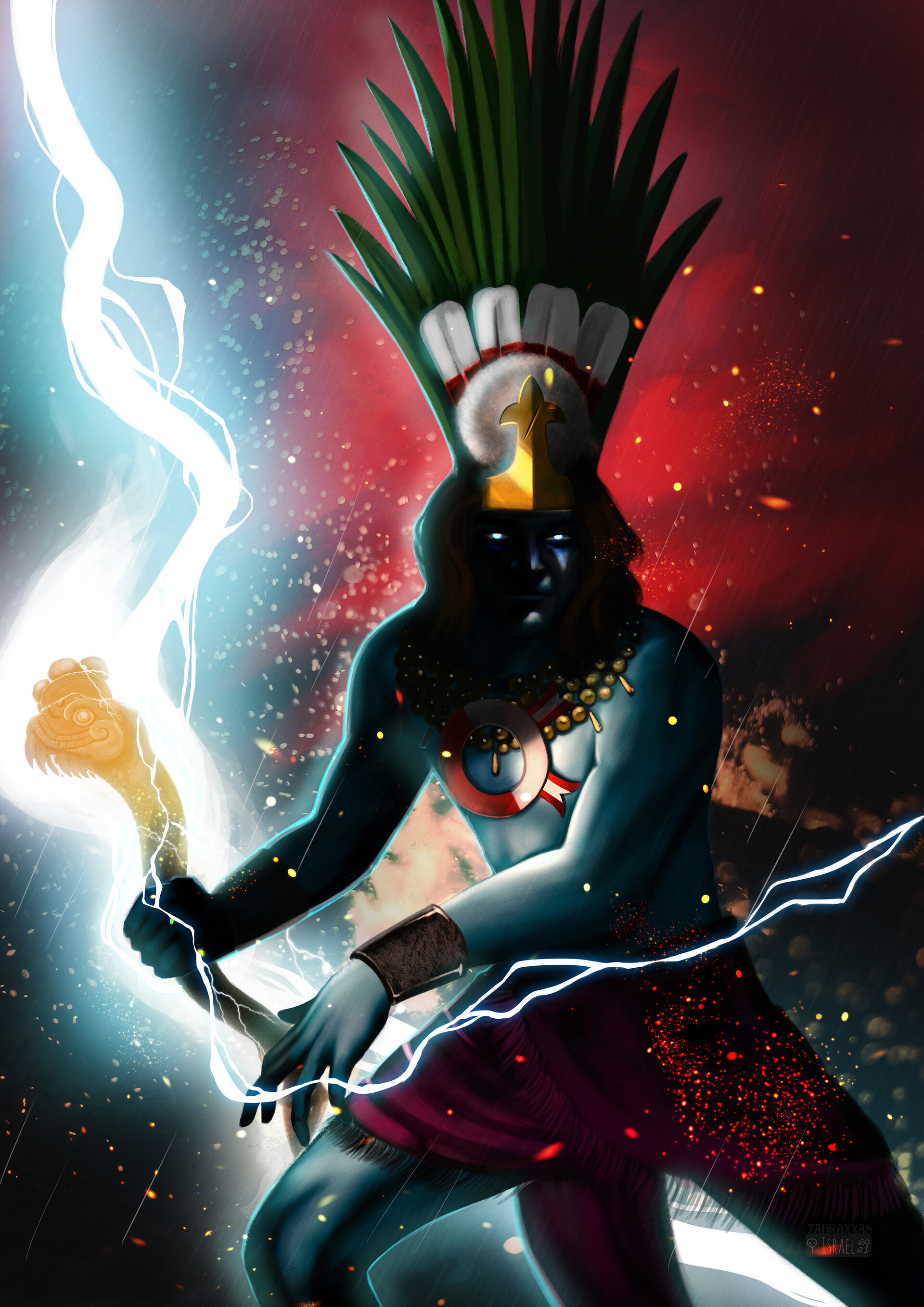 ArtStation - Huitzilopochtli (commision)