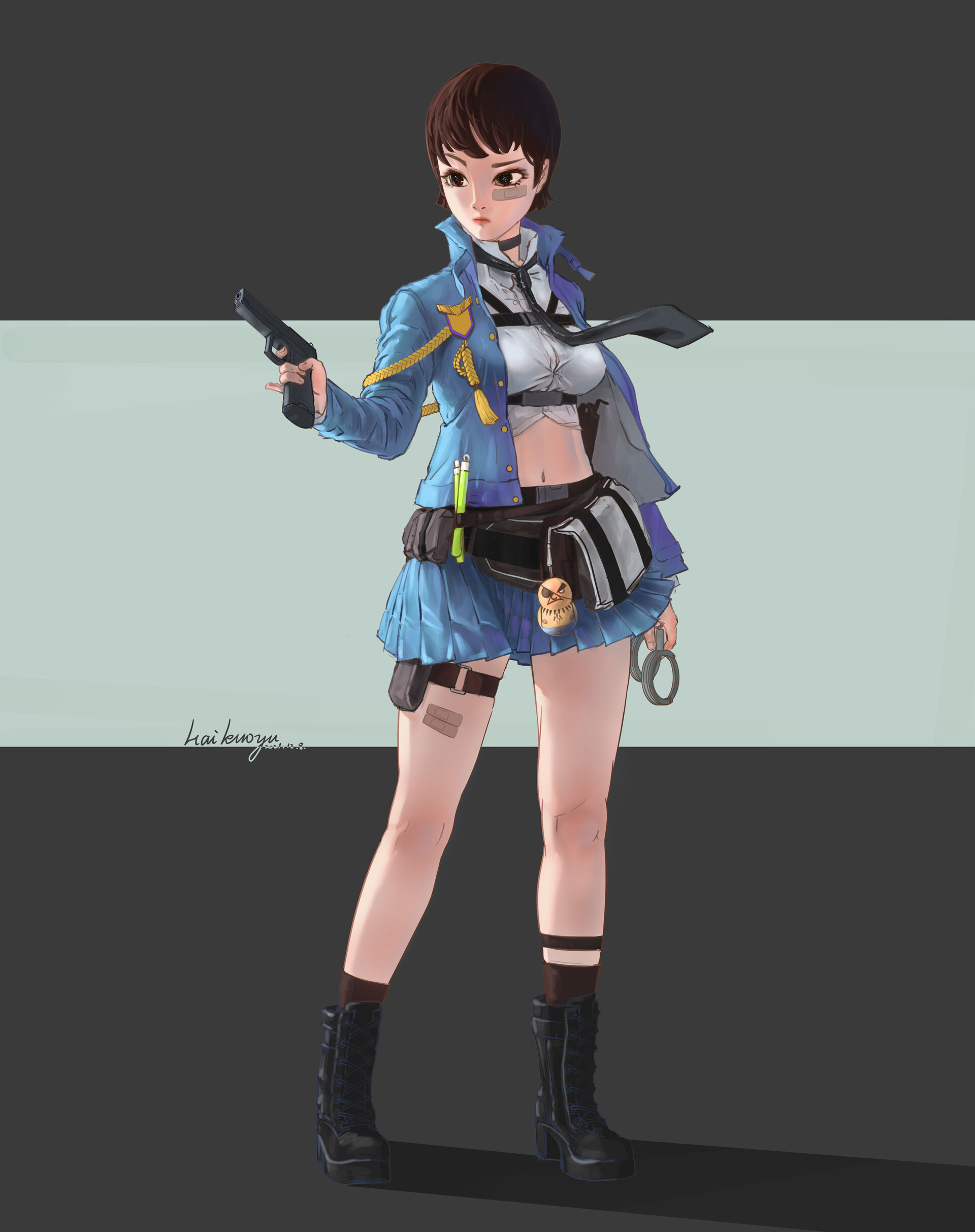 ArtStation - police officer