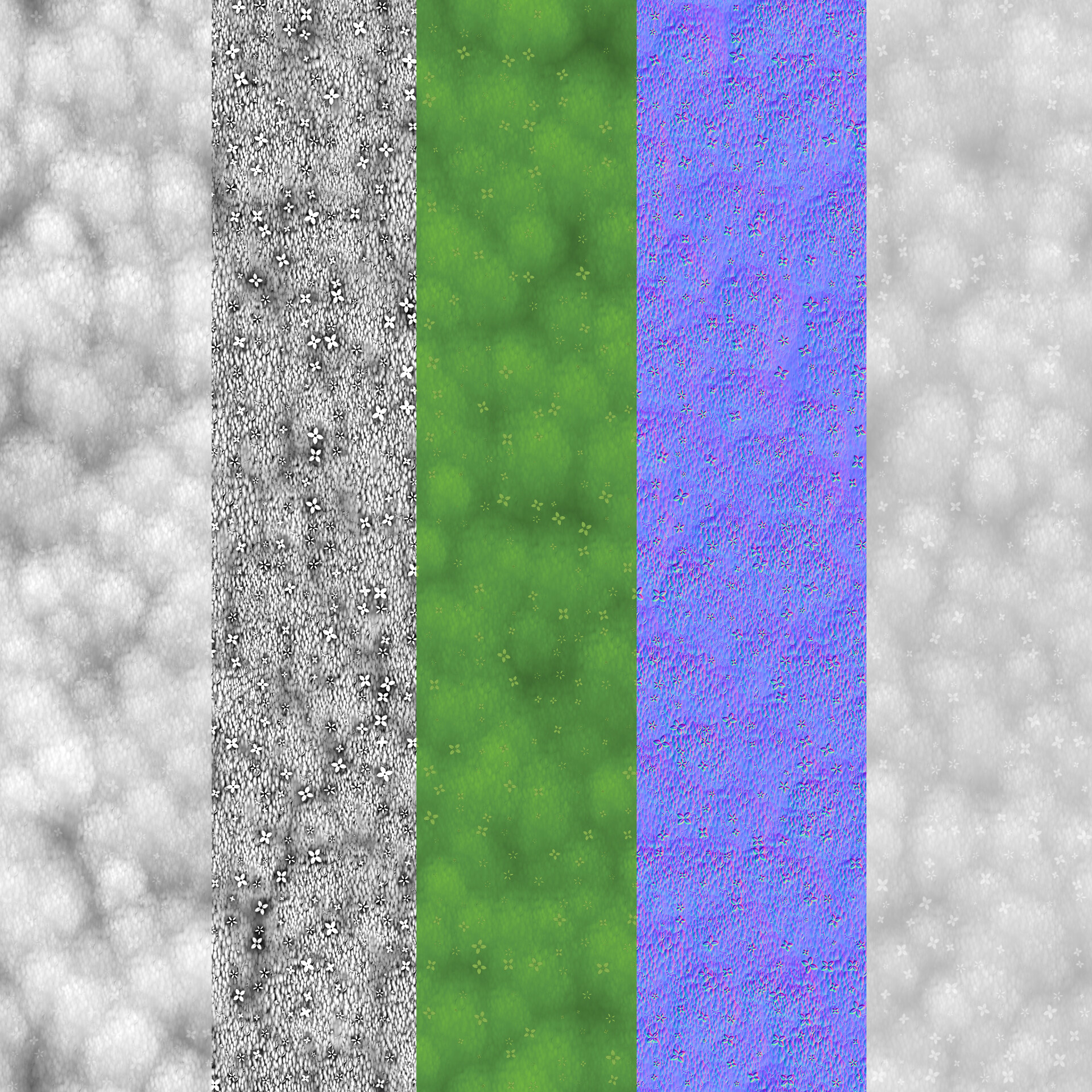 Alexandra Bradford - Stylized Moss Material