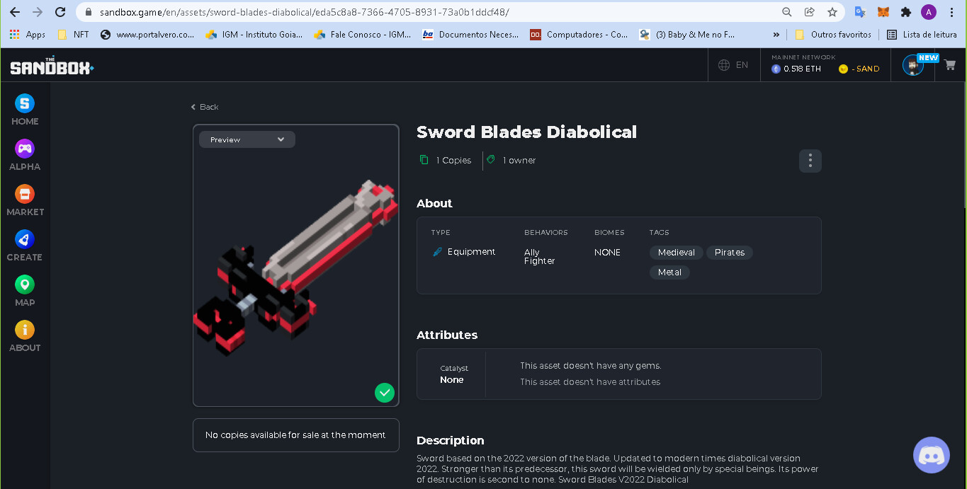 ArtStation - Sword Blades - Diabolical. Made in VoxEdit/MagicaVoxel ...