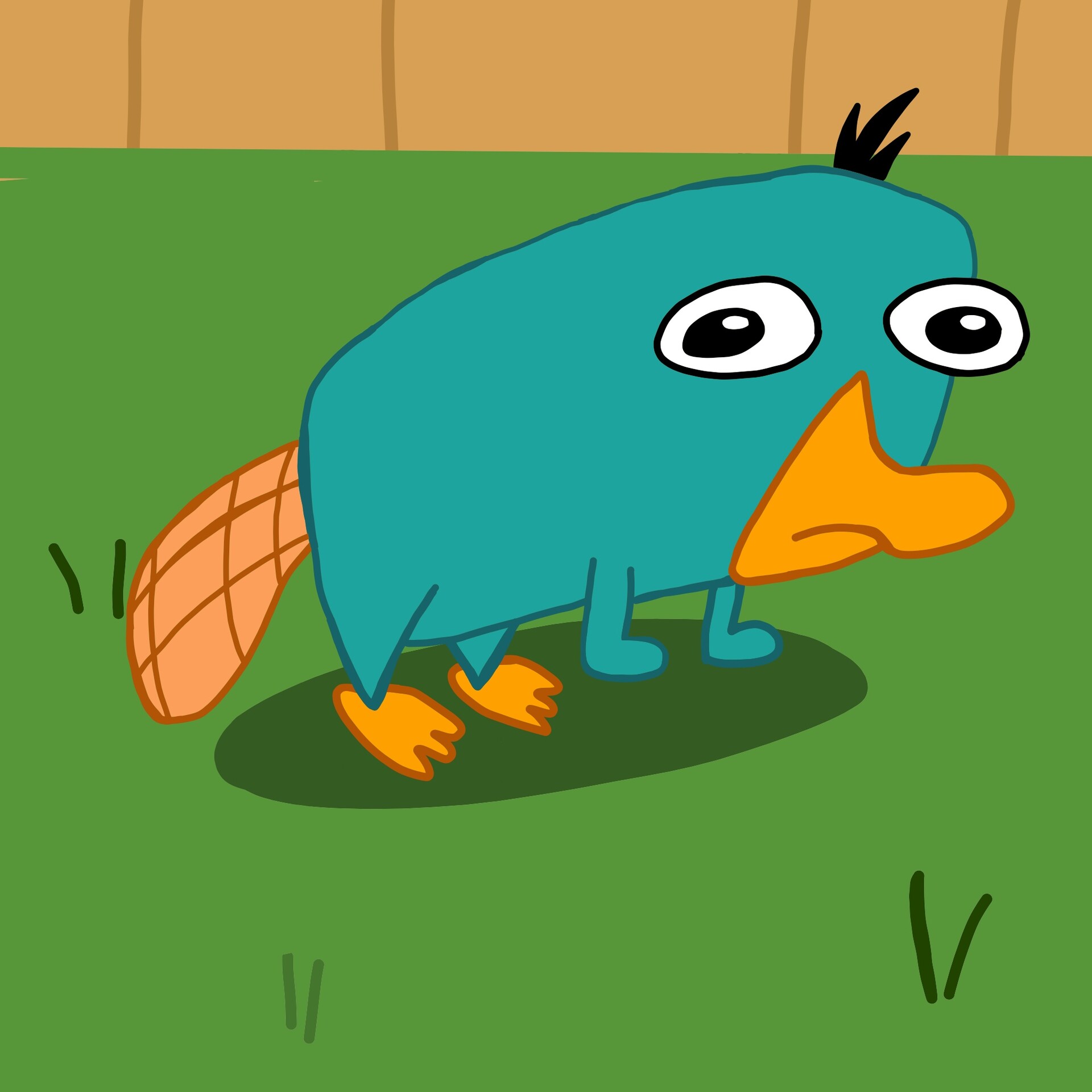 ArtStation - Perry the Platypus