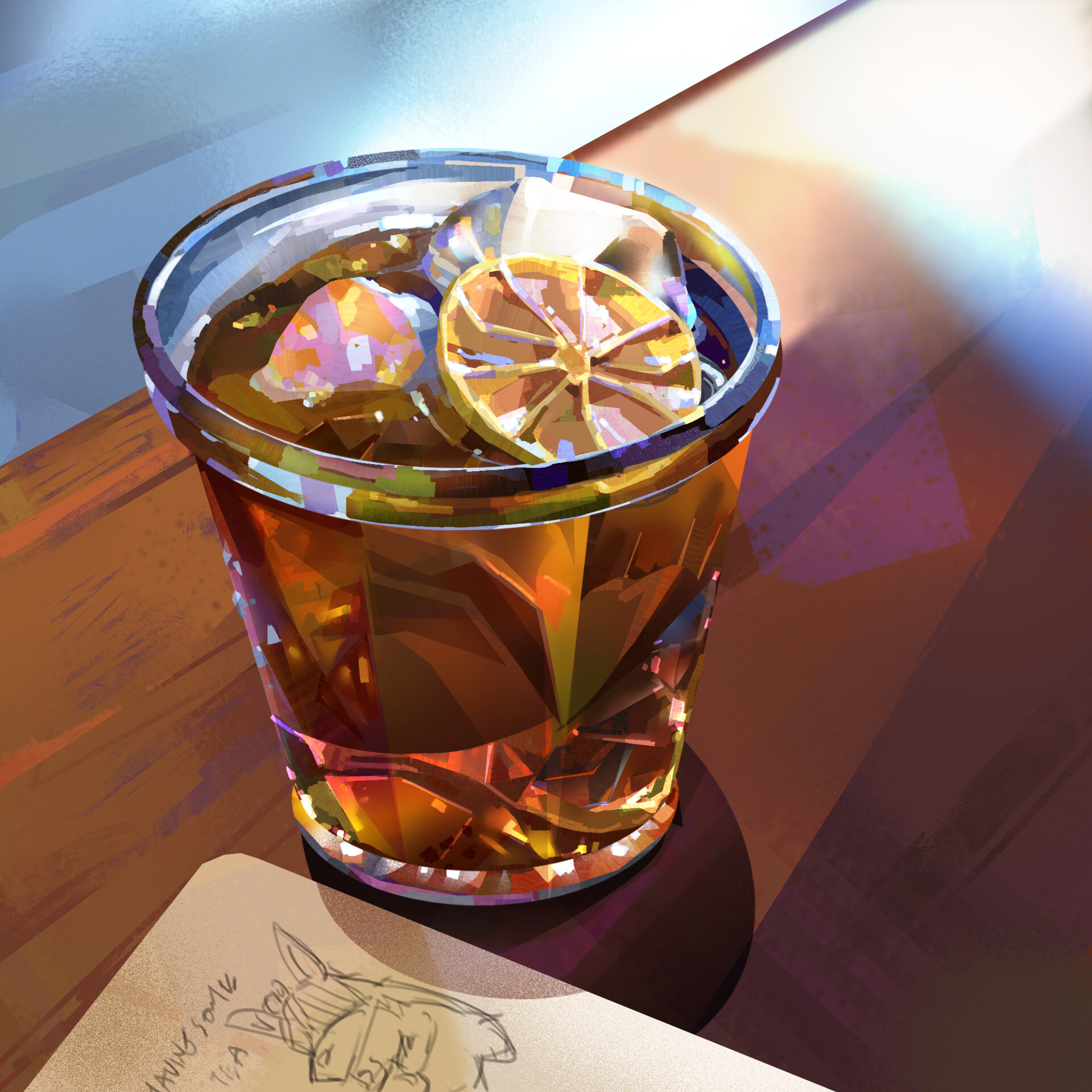 ArtStation - Tea, Not Whisky