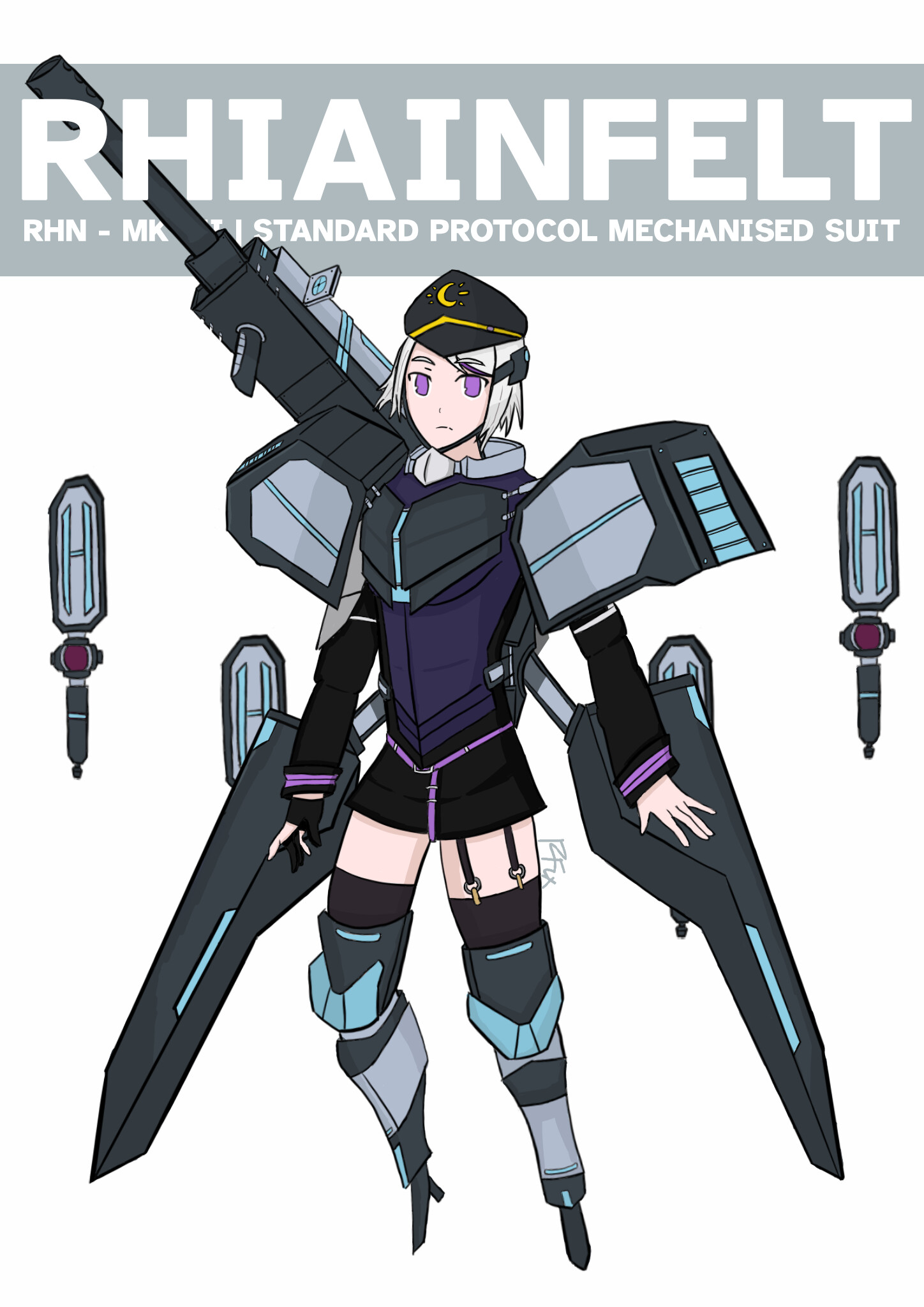 ArtStation - Rhiainfelt (OC Character Design)