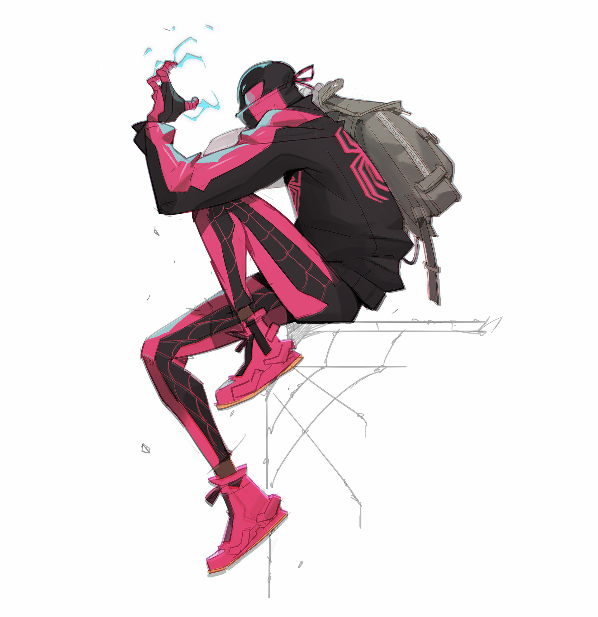 ArtStation - Spiderman Miles Morales