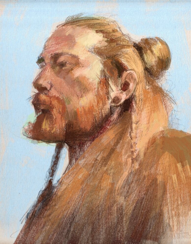 ArtStation - Viking sketch