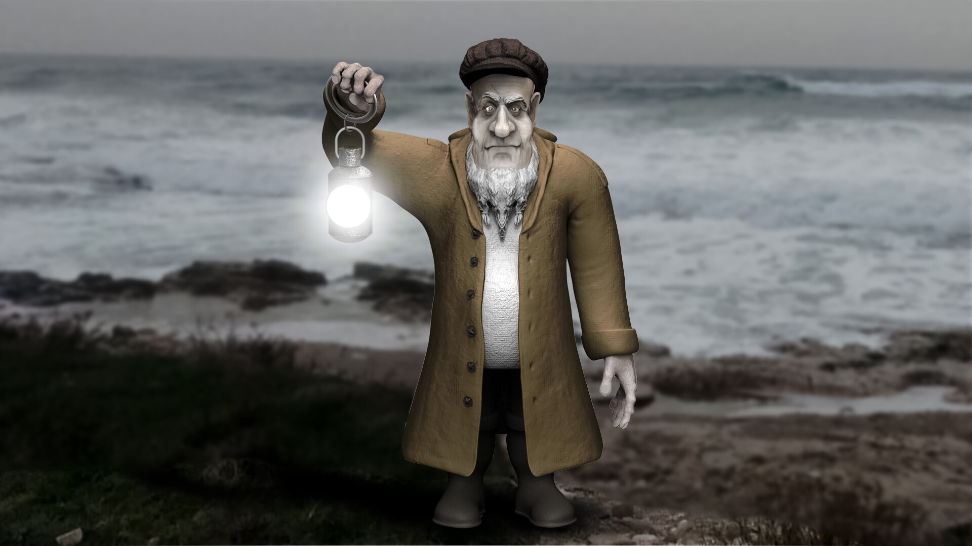 ArtStation - Lighthouse keeper