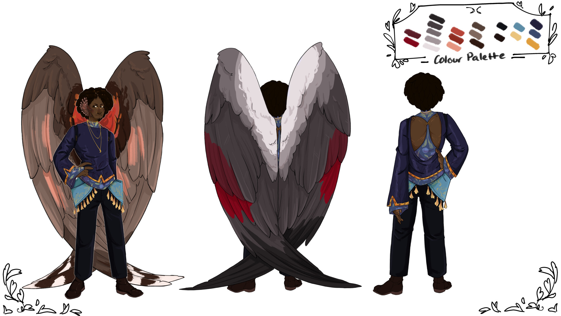 ArtStation - Bird Shopkeep Character Design