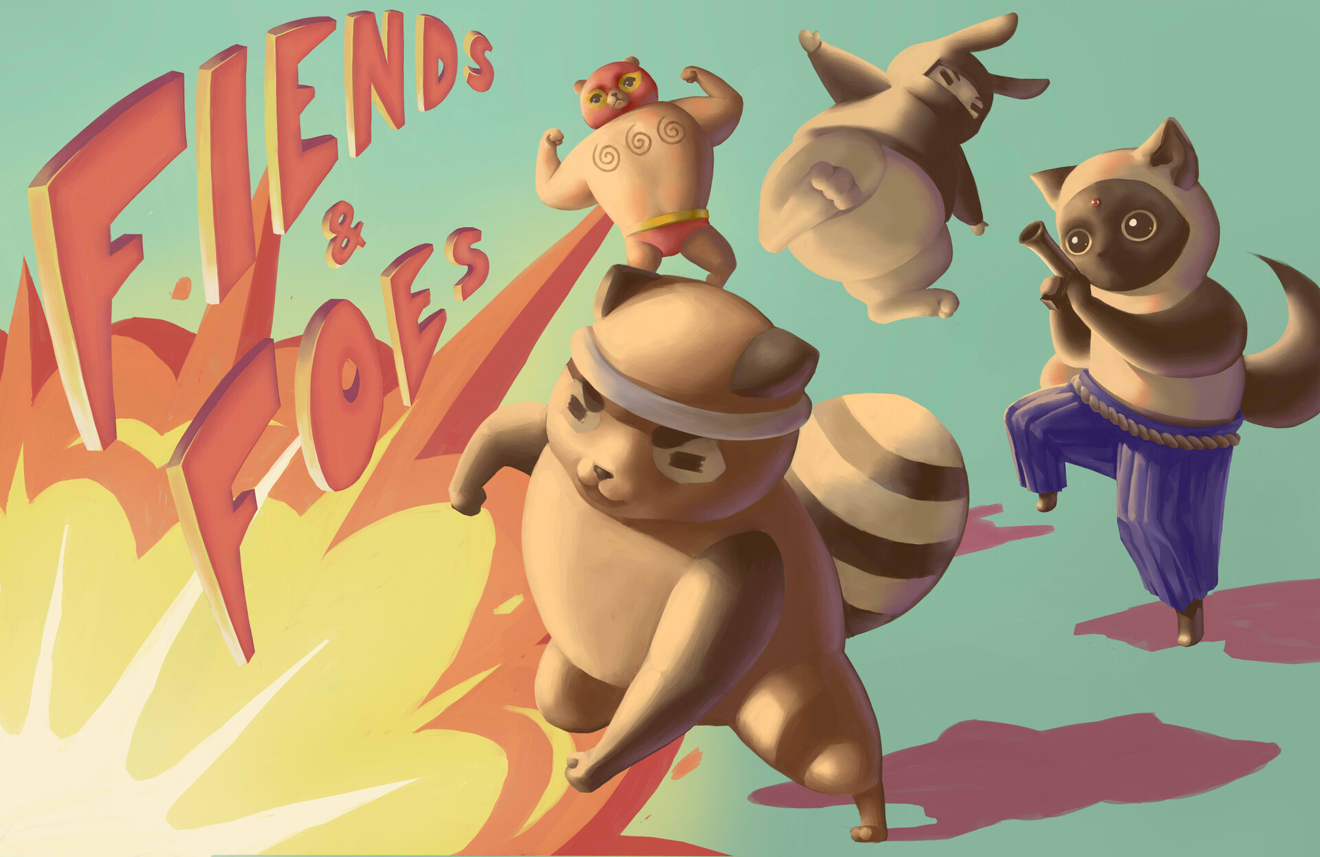 ArtStation - Fiends and Foes