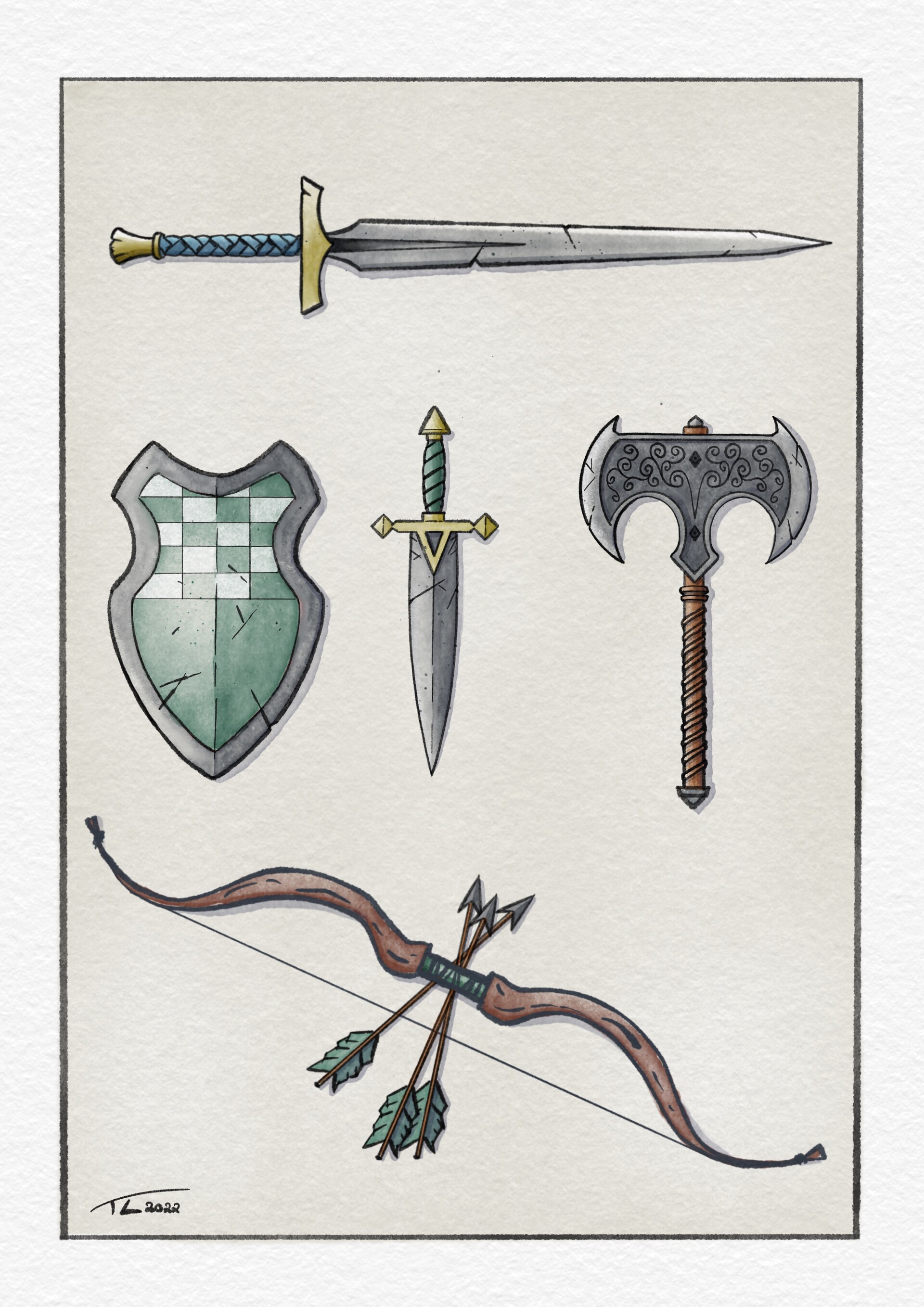 ArtStation - Fantasy Armory