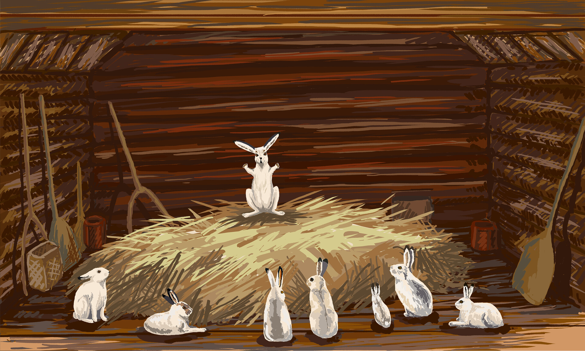 ArtStation - The braggart hare