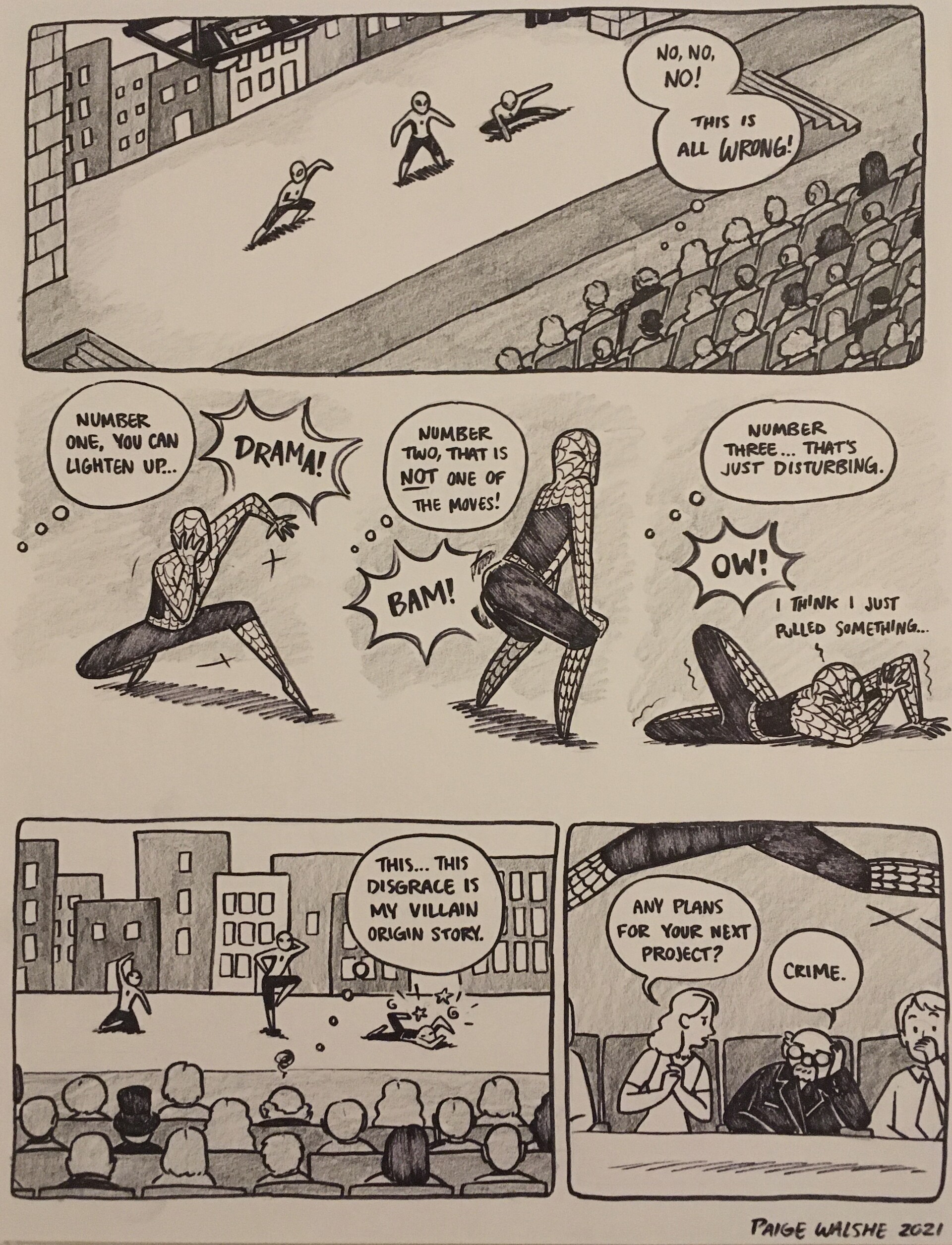 ArtStation - Goofy Spider-Man Comic