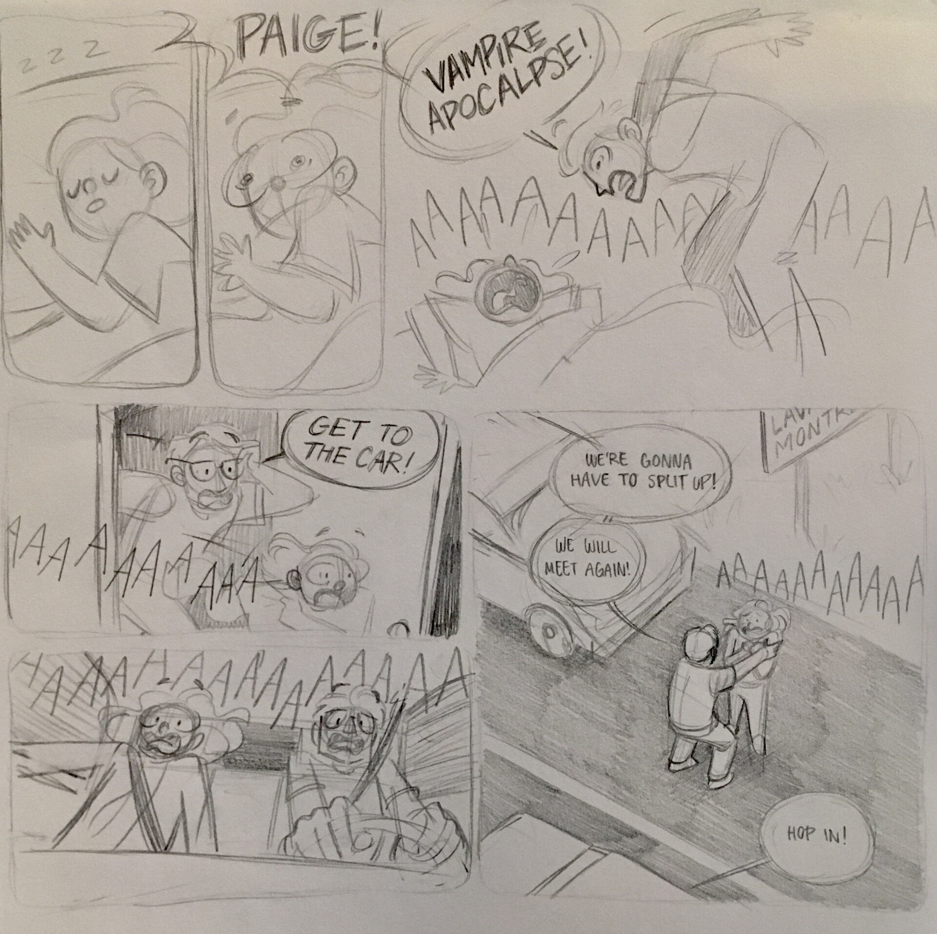 ArtStation - Rough Short Comic