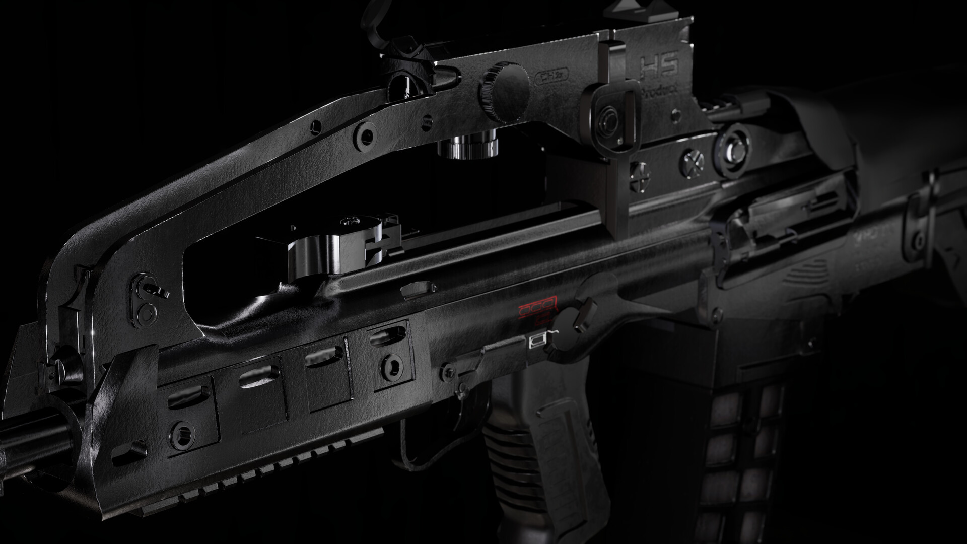 Вадим Дьяковский - VHS-D2 Weapon Assault RIffle Game-ready model