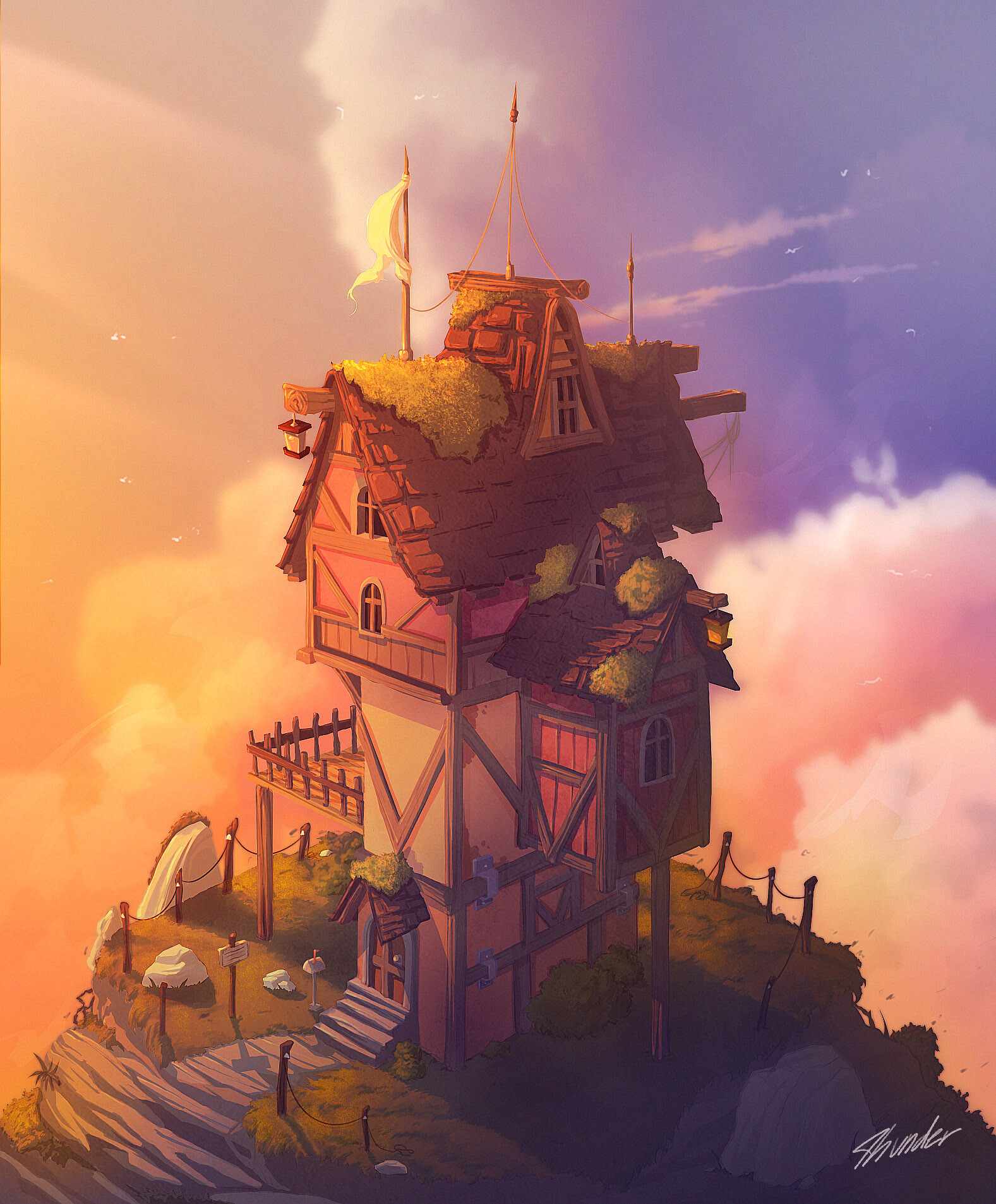 ArtStation - Fantasy House