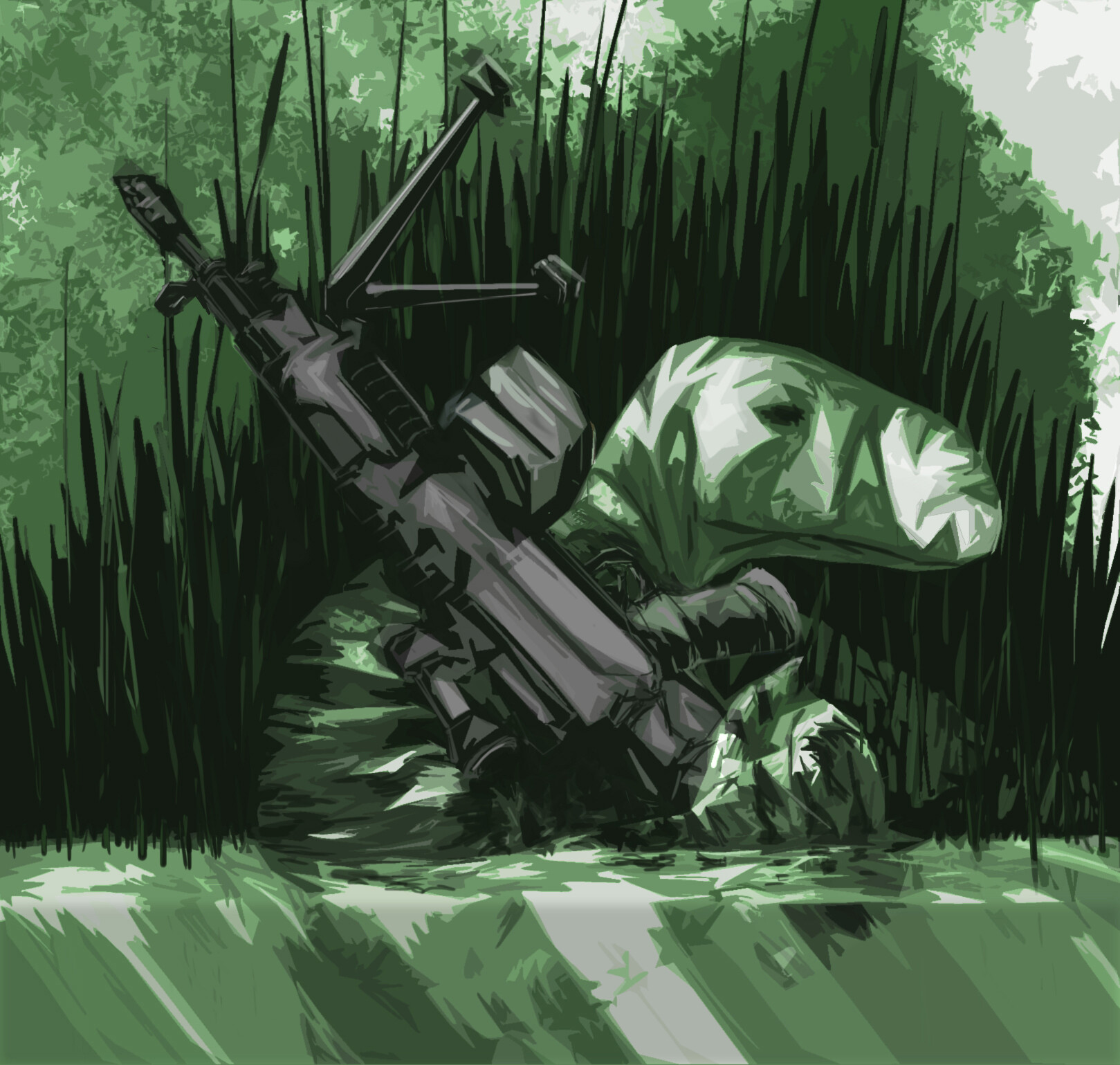 ArtStation - RAPTOR SOLDIER Character