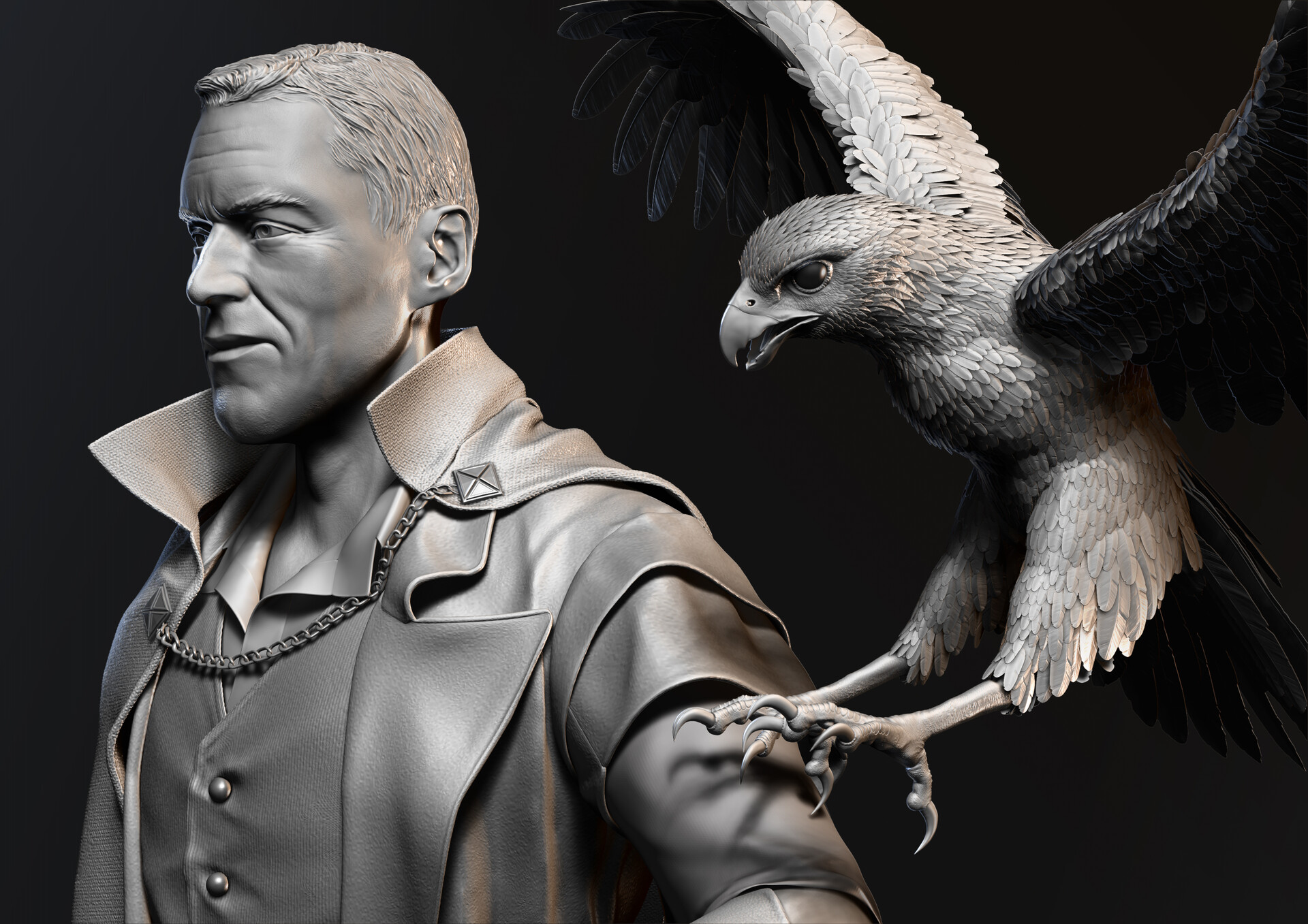 Magda Nowakowska - Falconer - 3D Character