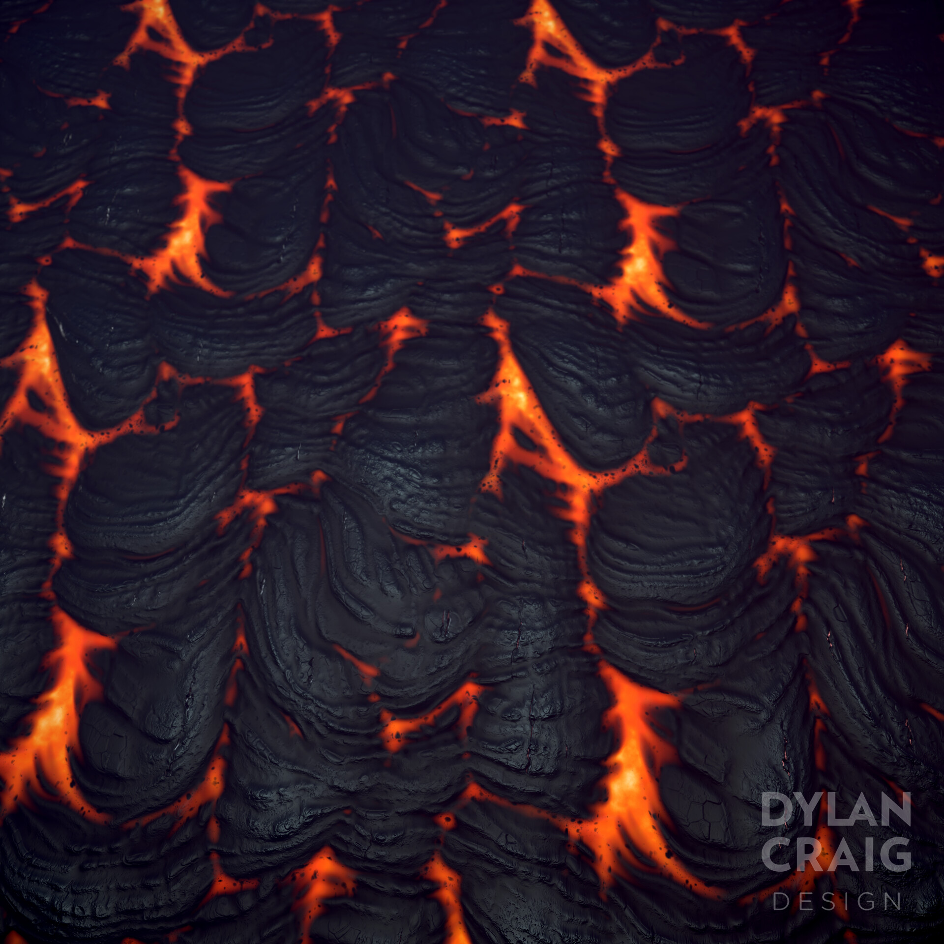 Dylan Craig - Lava Flow Material