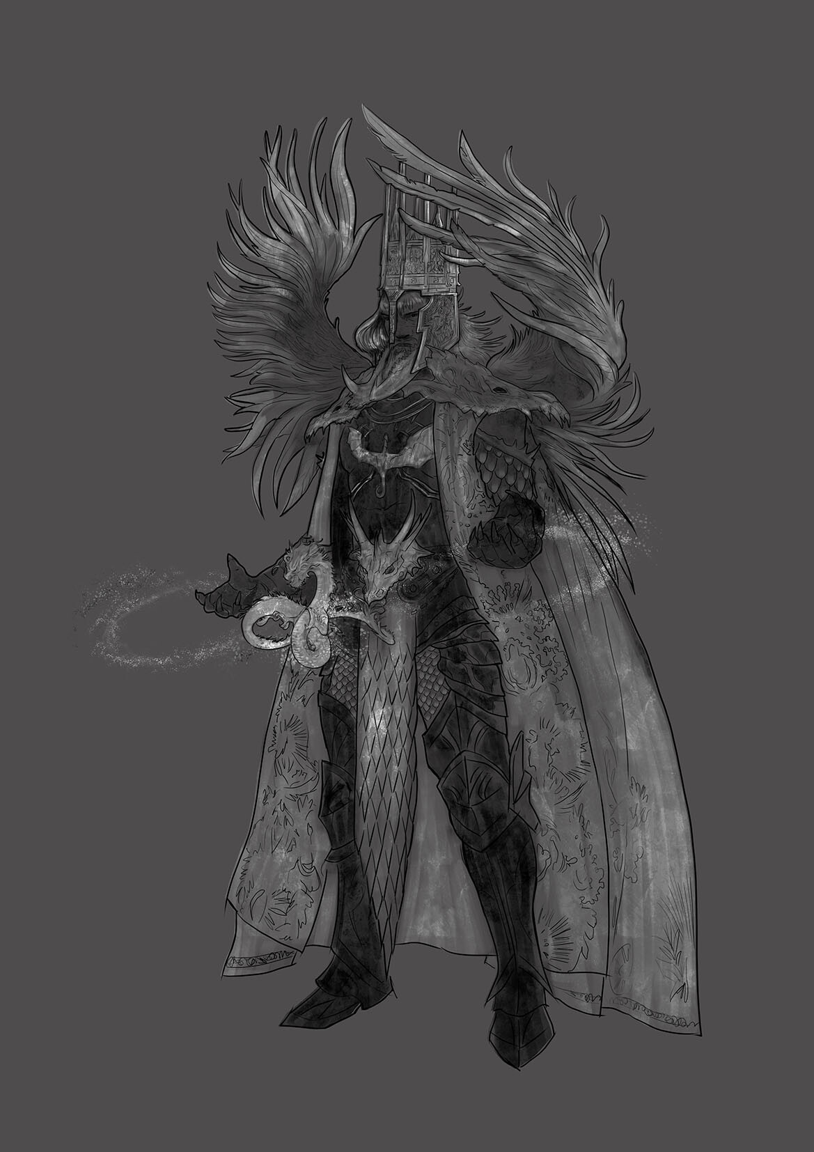 ArtStation - Dragon God