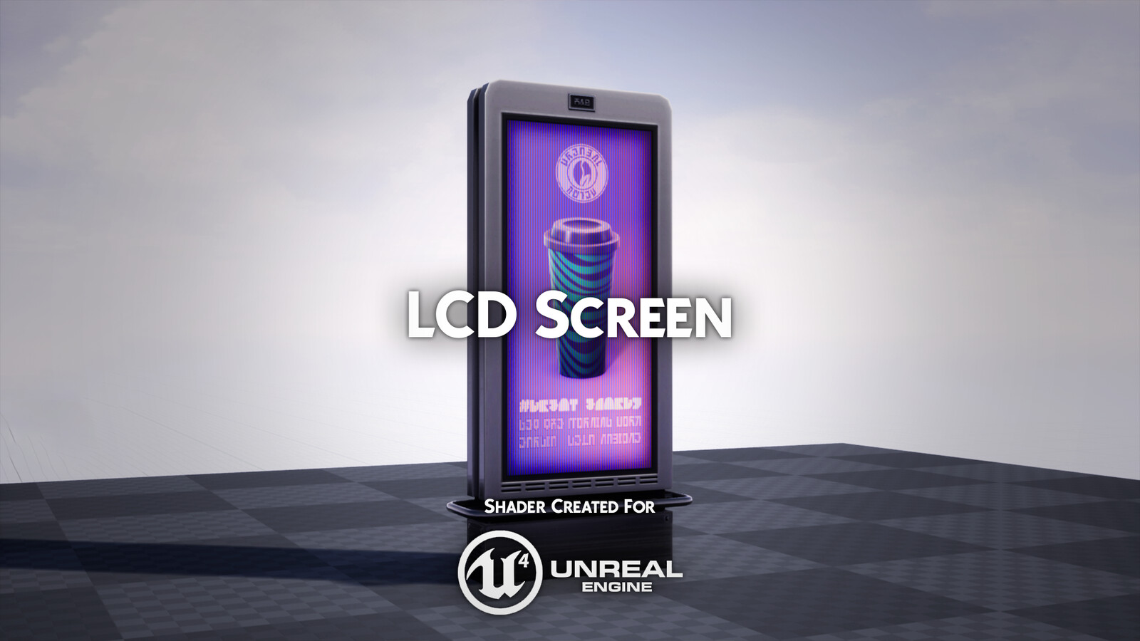 Alex - LCD Screen Shader - Unreal Engine 4