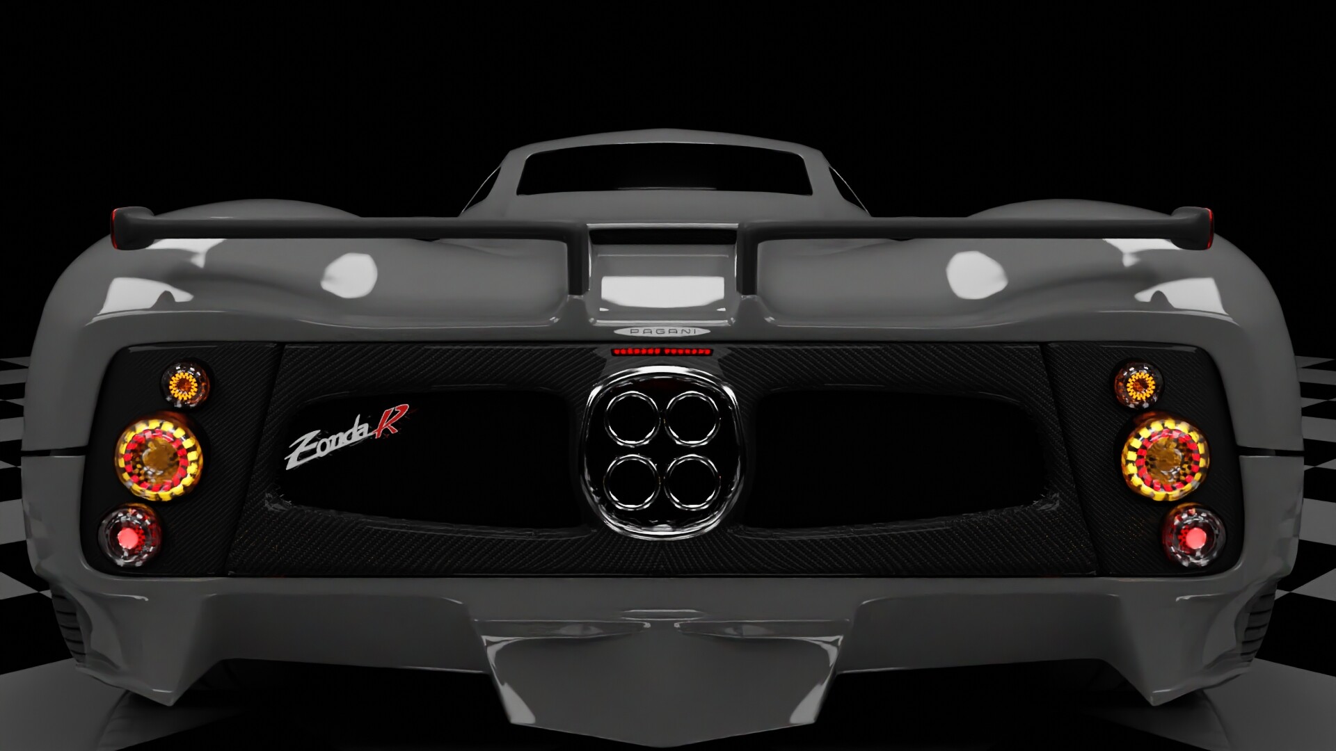 ArtStation - Pagani Zonda, my second car model.