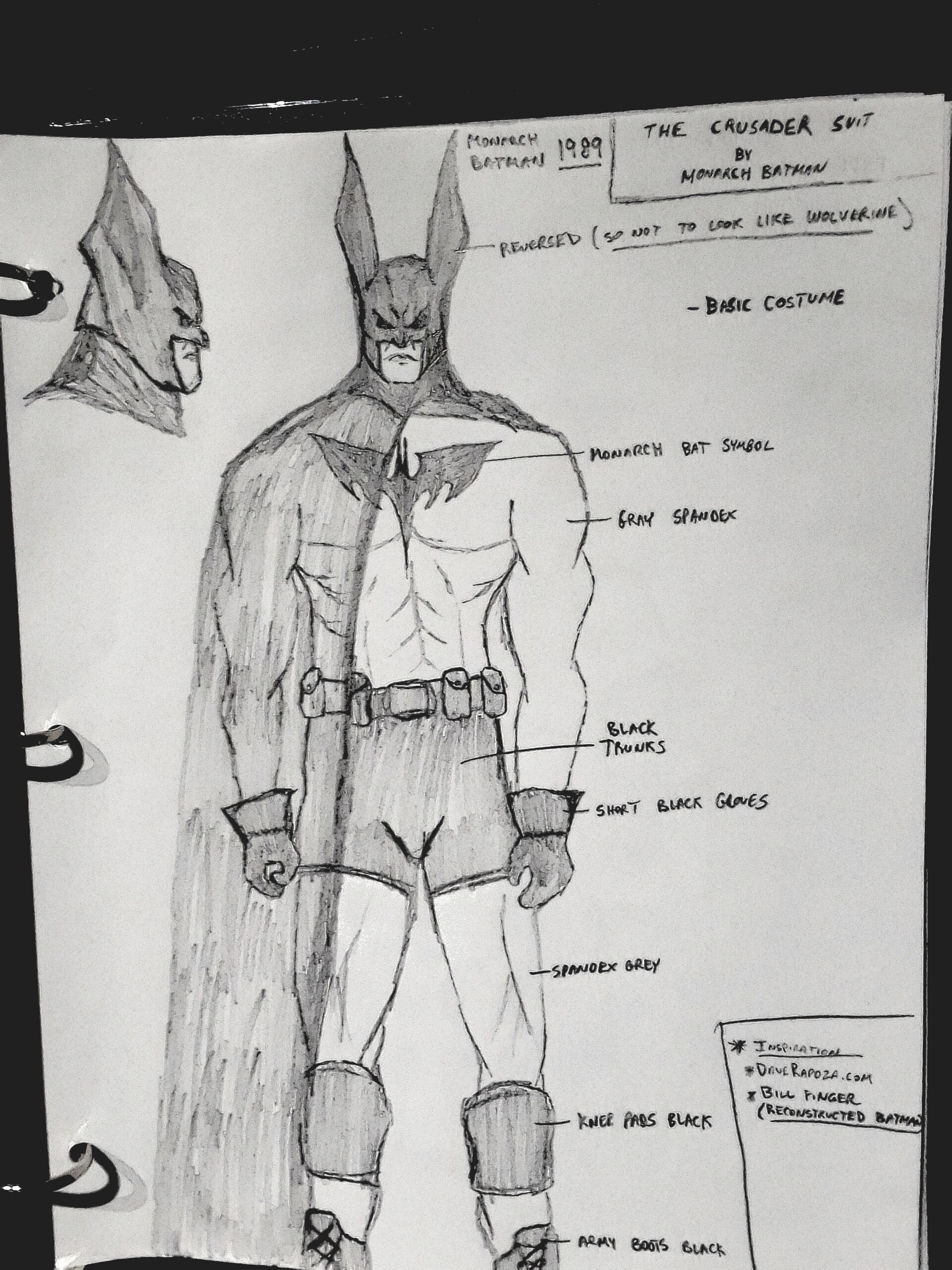 ArtStation - The Crusader aka Monarch Batman 1989