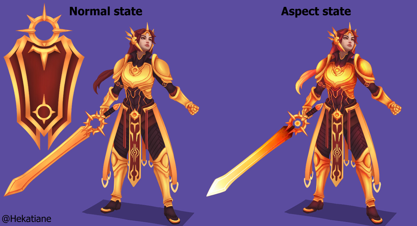 ArtStation - Leona Redesign - League of Legends